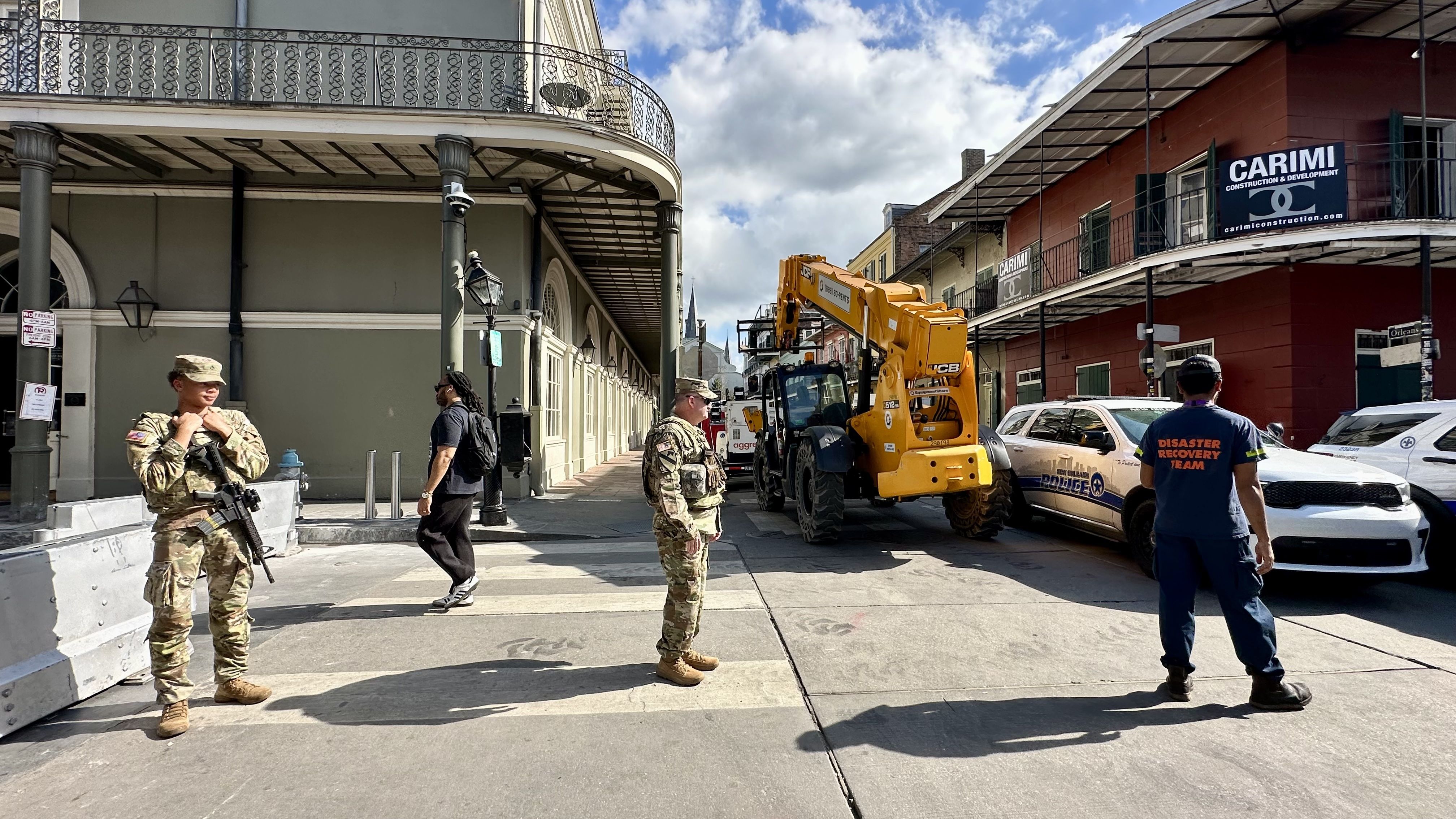 Bag checks start on Bourbon Street ahead of Super Bowl - Axios New Orleans