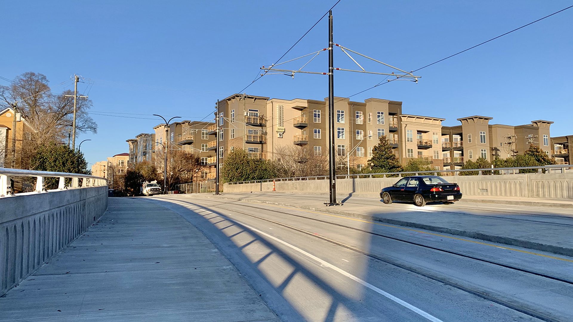 The Hawthorne Lane Bridge is finally open - Axios Charlotte