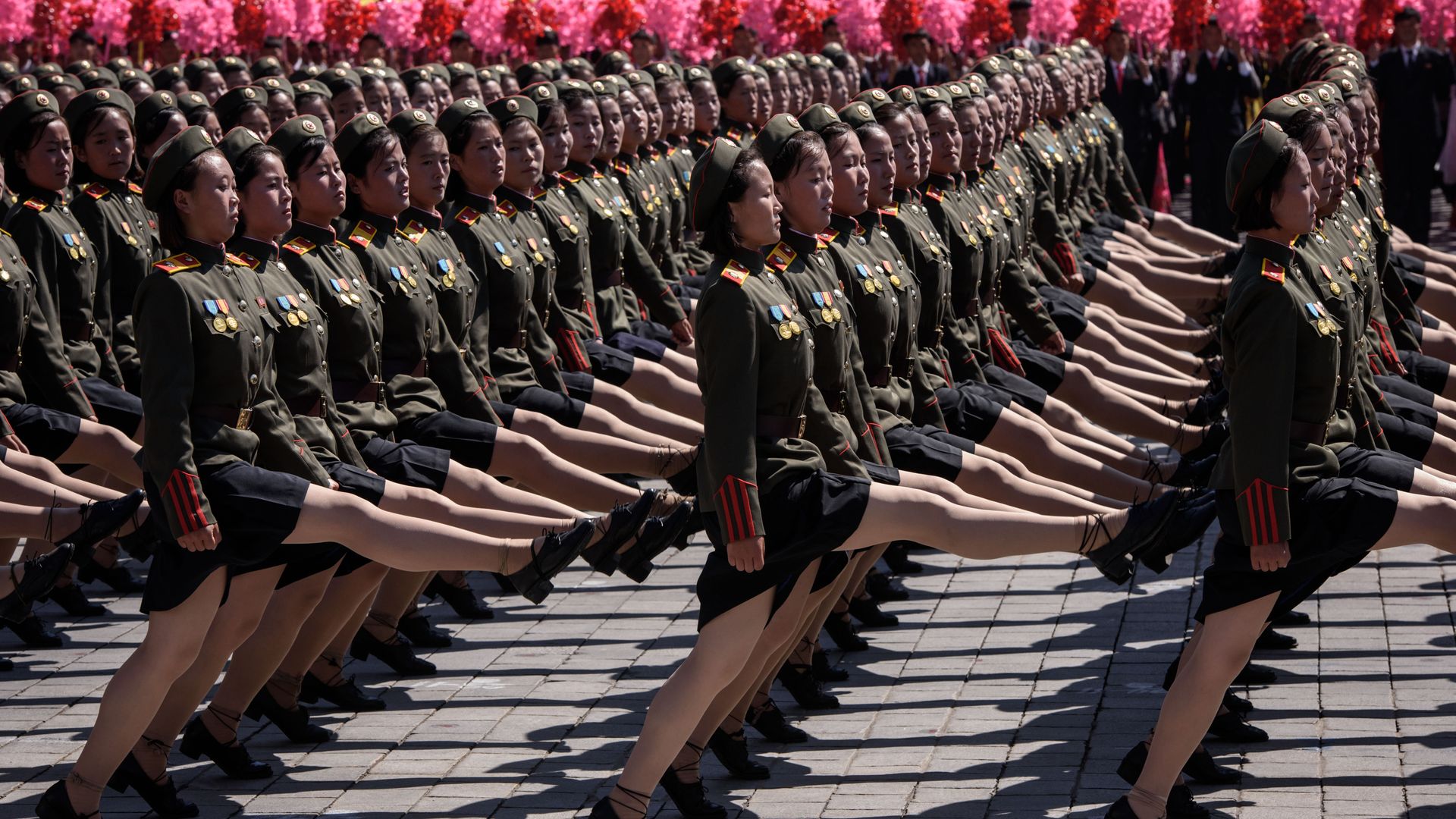 North Korea hosts military parade free of advanced missiles, focused on ... North Korea hosts military parade free of advanced missiles, focused on ...