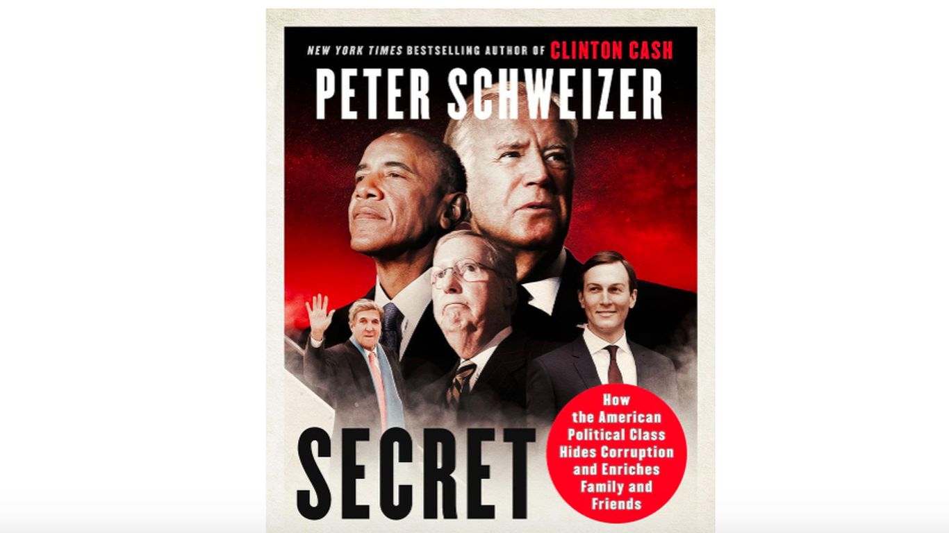 New book by "Clinton Cash" author targets "vast corruption" in D.C.