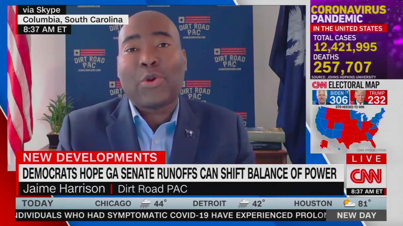 Jaime Harrison: "We have to transform the Democratic Party"