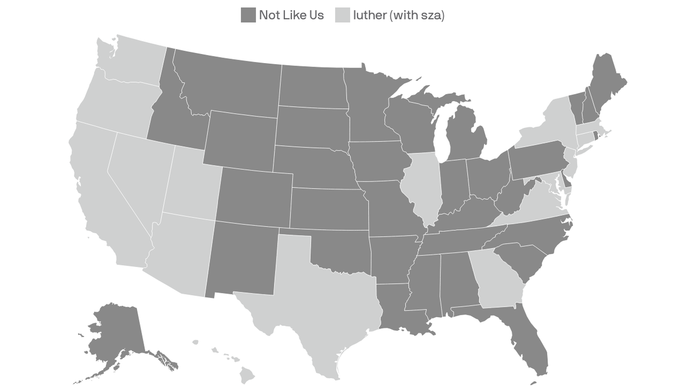 Super Bowl halftime show: Kendrick Lamar's most streamed songs on Spotify