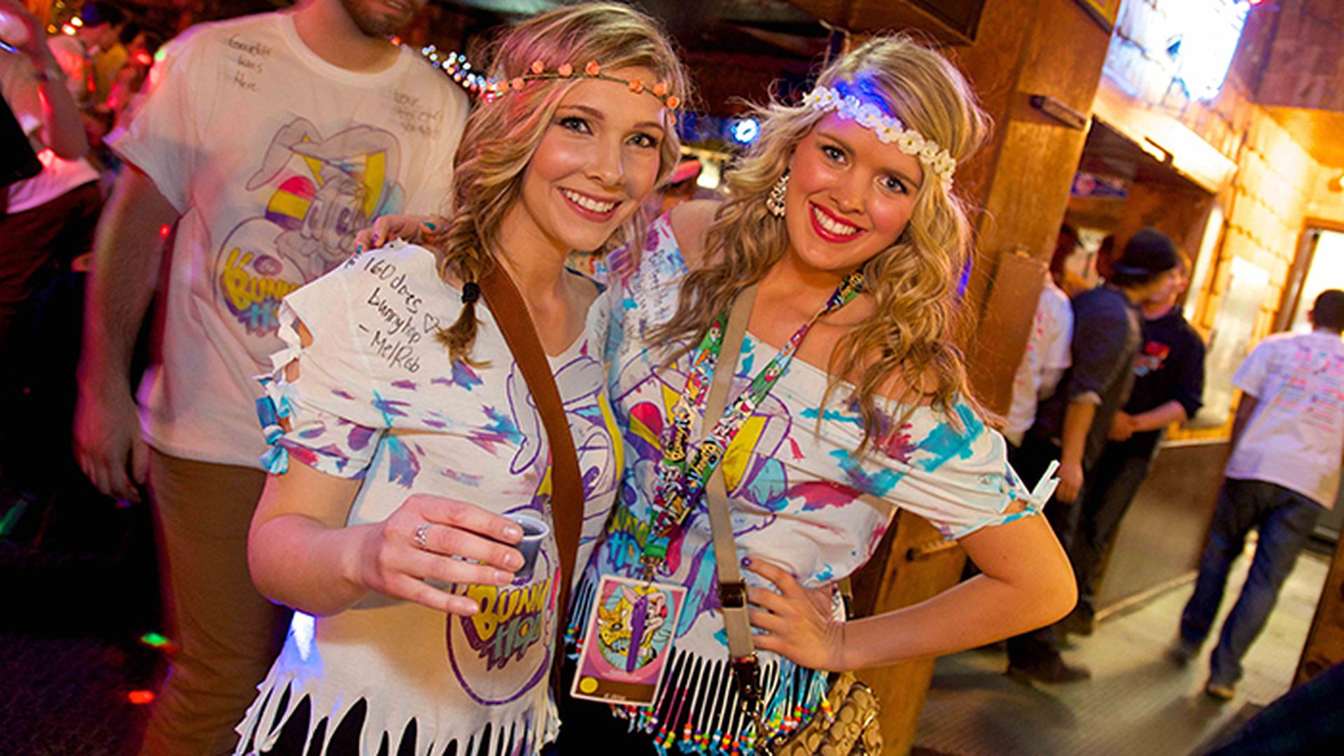 Ten bars, ten tasks, one t-shirt and a Sharpie to write it all down ...