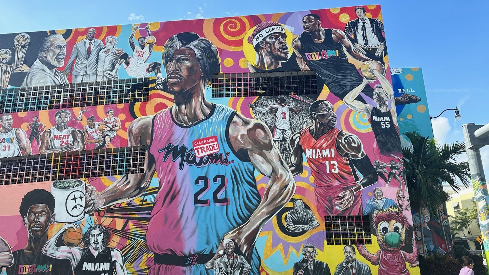 Jimmy Butler's Miami mural to be replaced after Heat trade - Axios Miami
