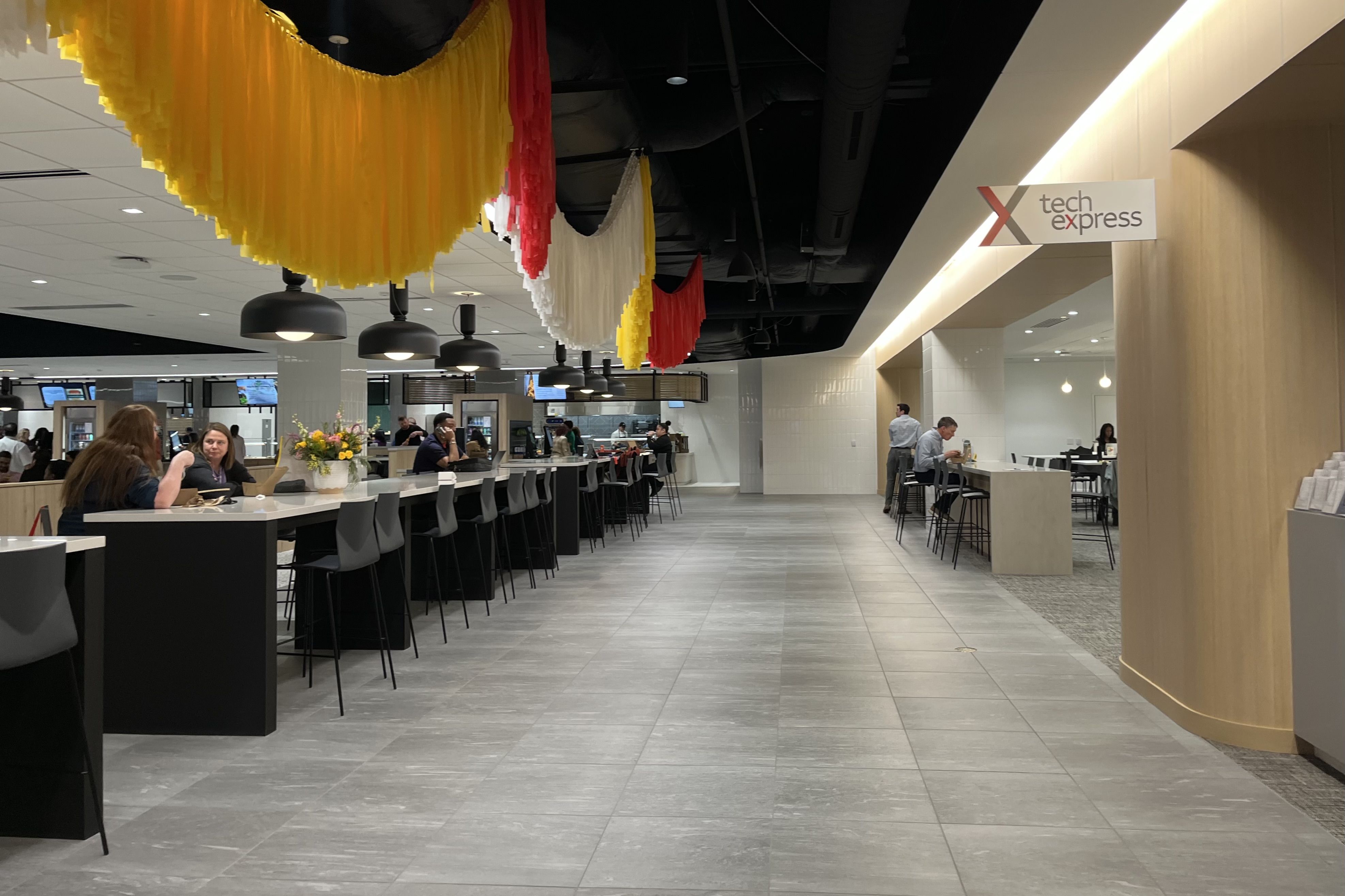 See inside: Wells Fargo's new food hall, employee amenities at ...