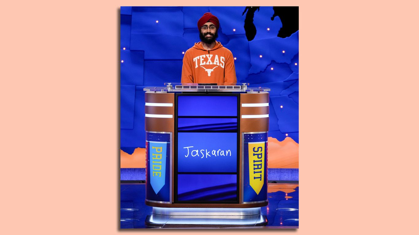 University of Texas senior competing in "Jeopardy!" finals - Axios Austin