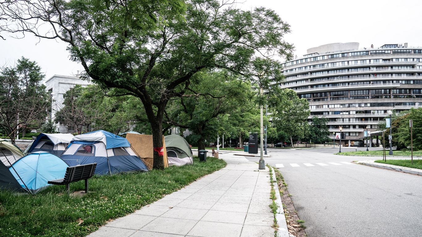 DC is clearing more homeless encampments this year - Axios Washington D.C.
