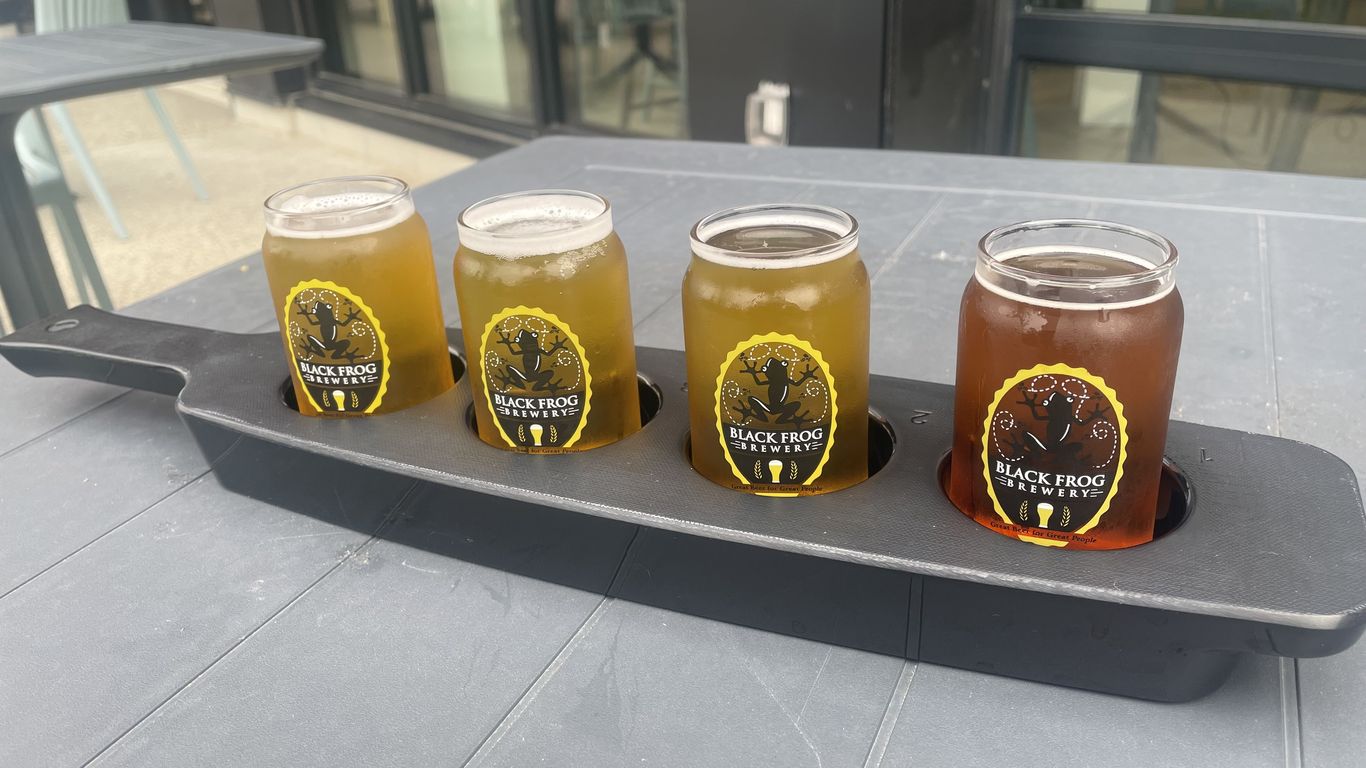 Black Frog Brewery opens in Cleveland - Axios Cleveland