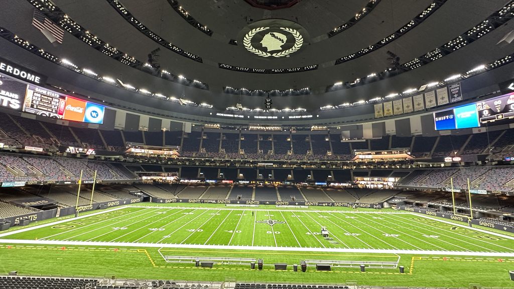 Caesars Superdome unveils new bathrooms and escalators during $500M ...