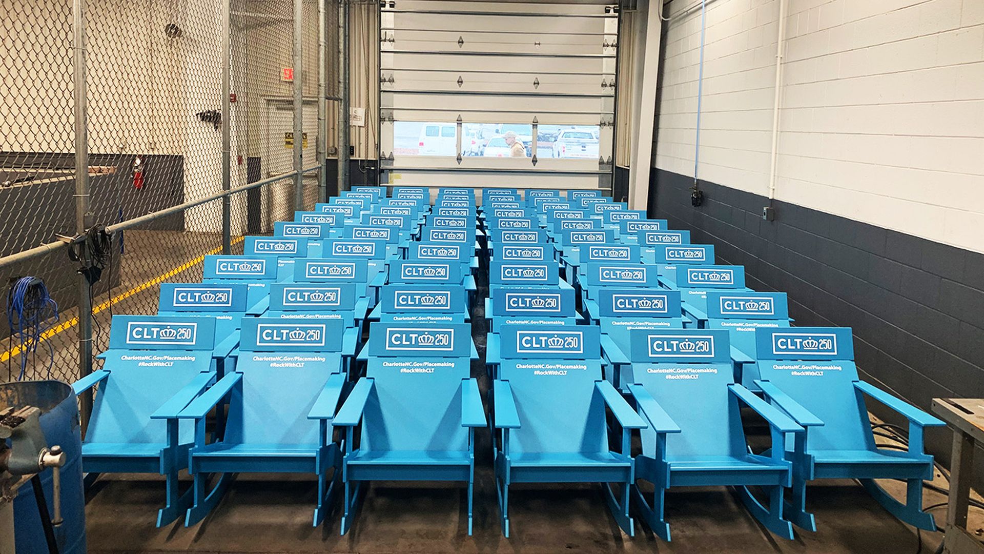 City of Charlotte sprinkling 100 rocking chairs across the city — here ...