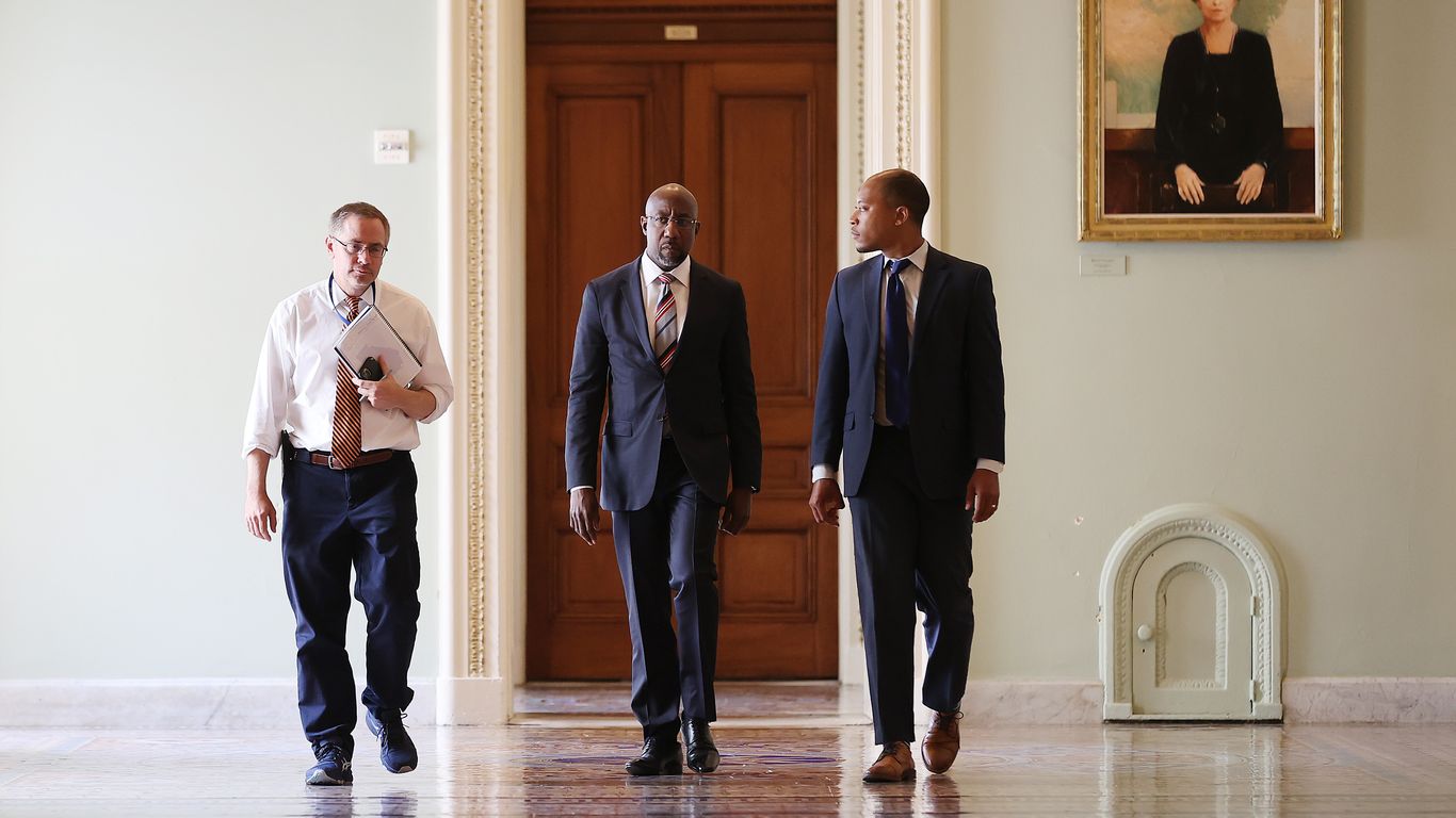 New Georgia Republican attack ad ties Raphael Warnock to Biden