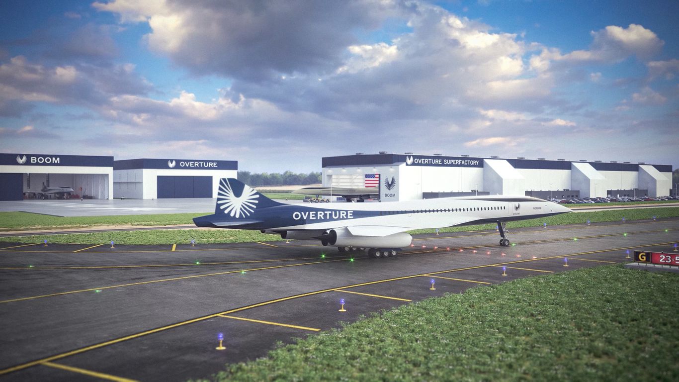 Boom wraps up construction of N.C. supersonic jet factory - Axios Raleigh