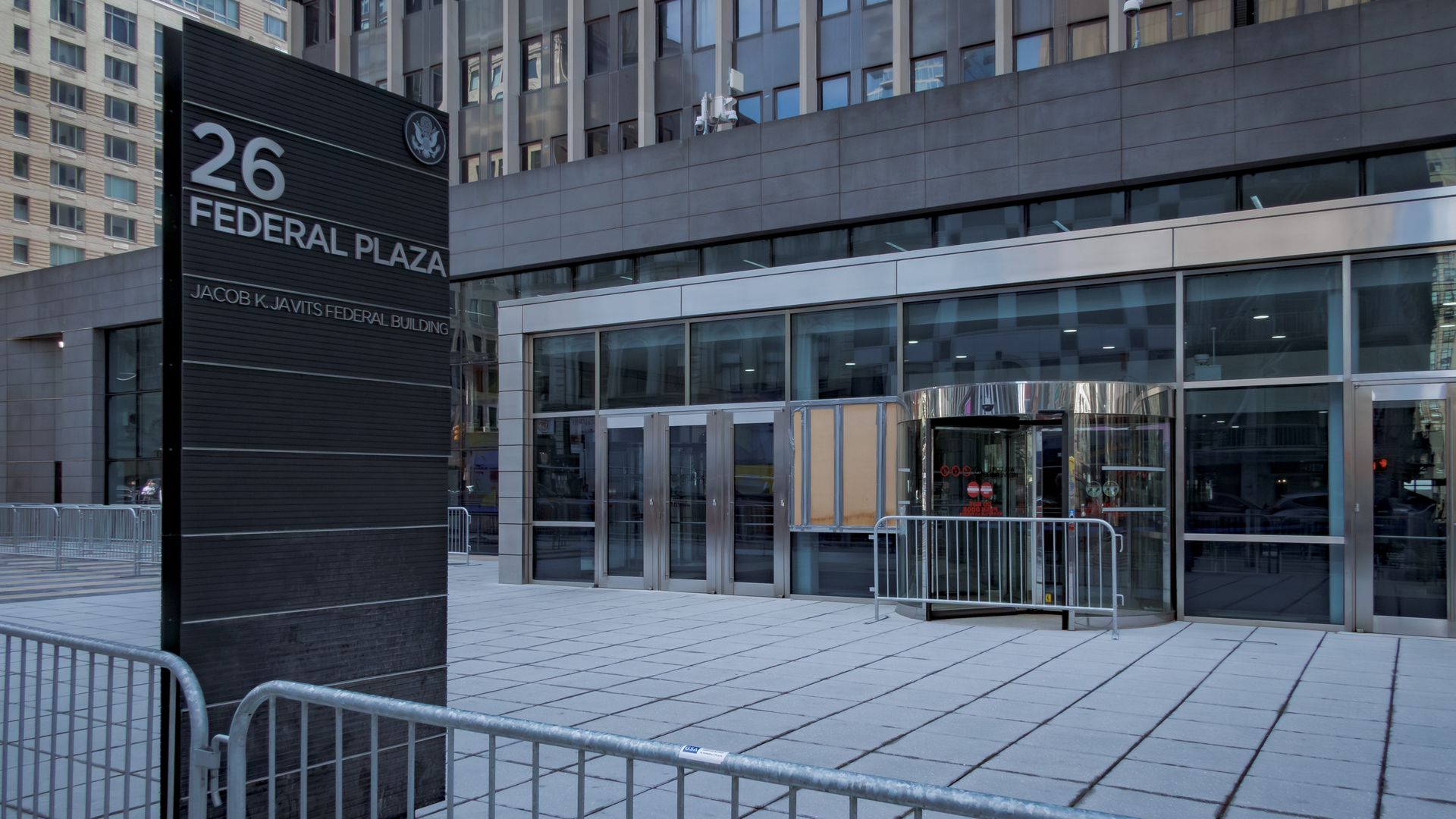 White powder sent to federal building in NY is not hazardous, per ...