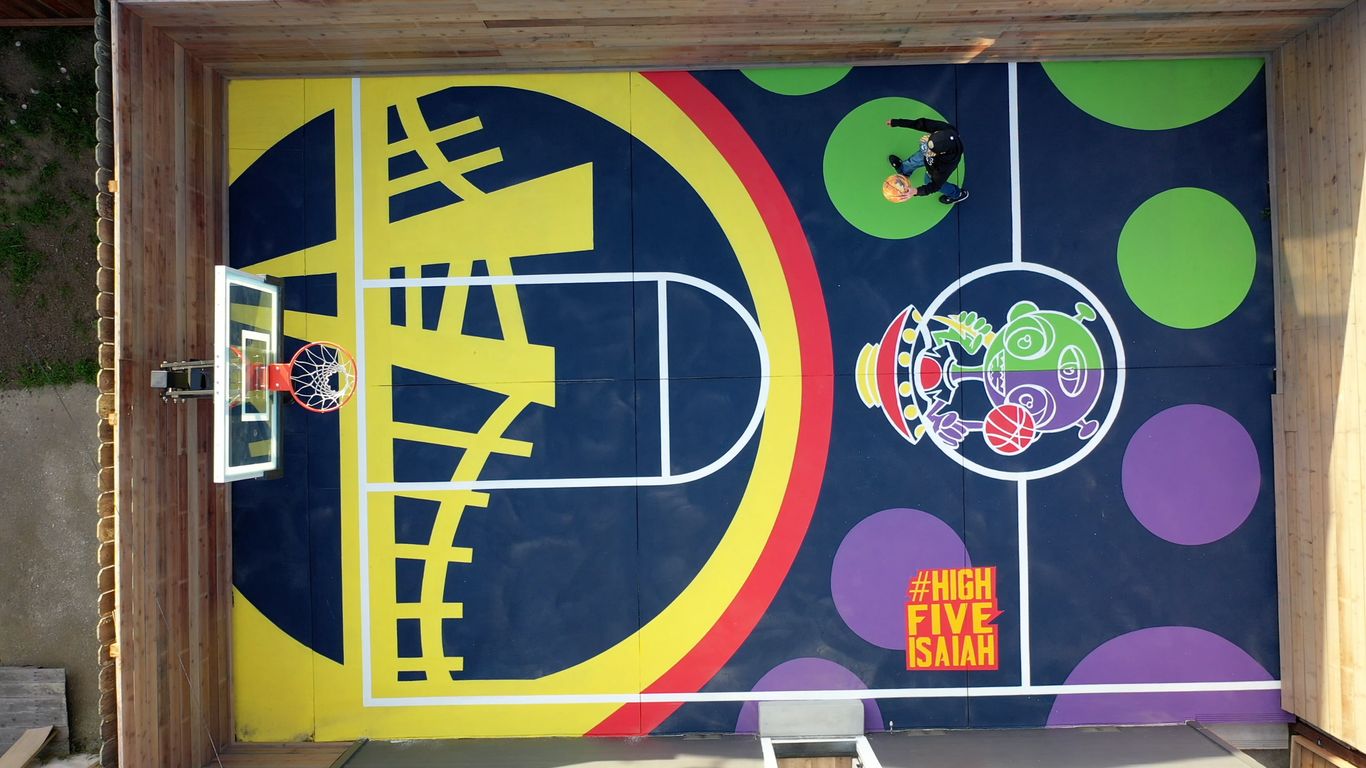 NBA 2K teams with Make-a-Wish to help build custom Warriors court ...