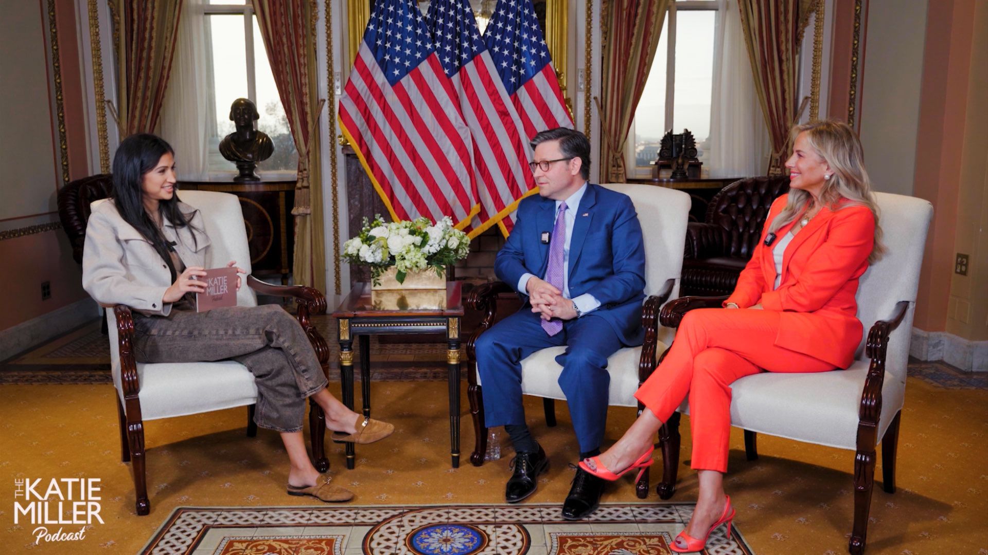 Katie Miller podcast: Speaker warns on antisemitism