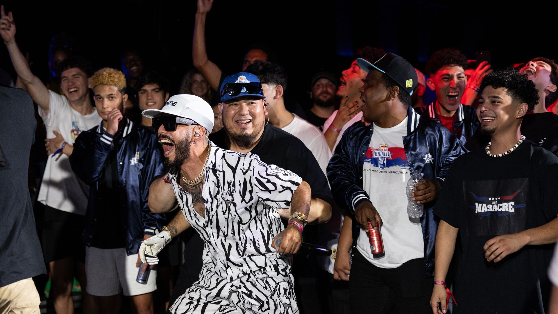 Freestyle rappers compete in Miami for the Red Bull Batalla - Axios Miami