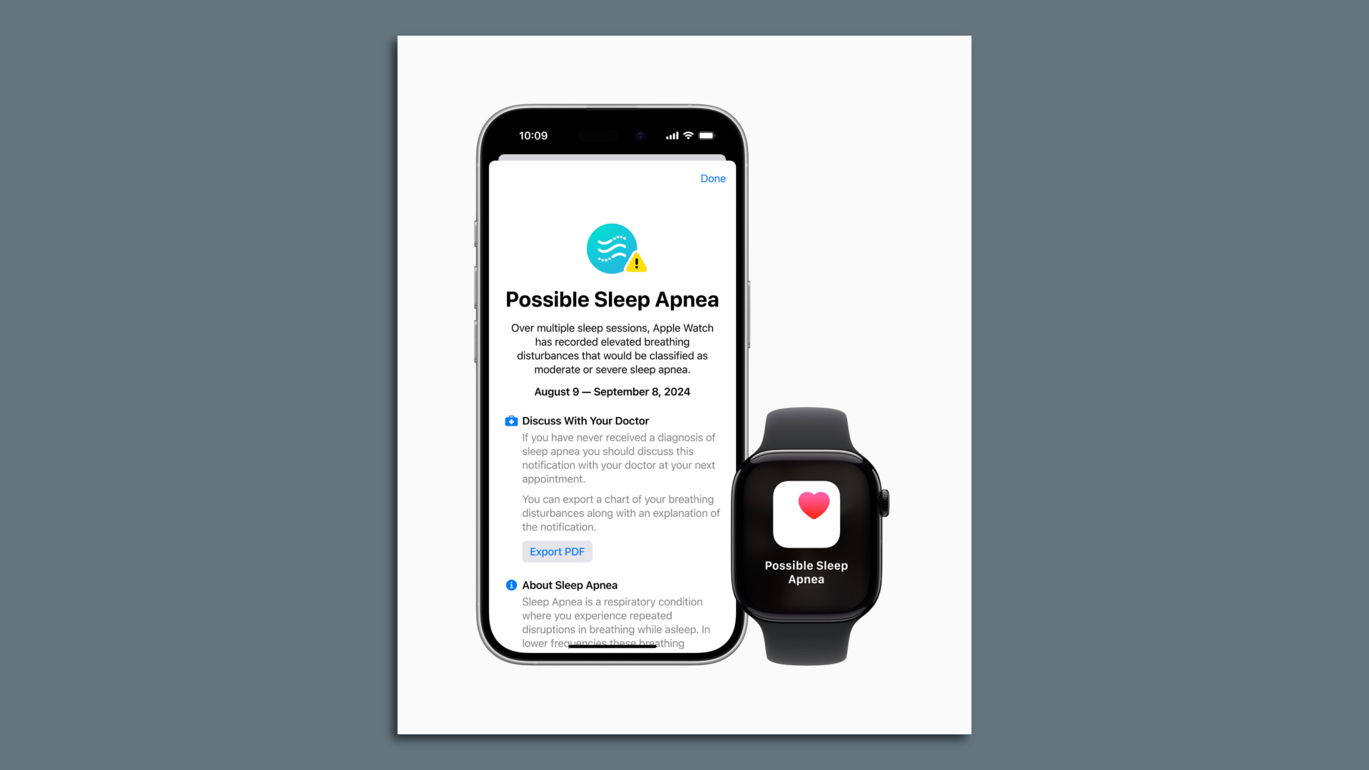 Apple Watch sleep apnea detection gets FDA approval