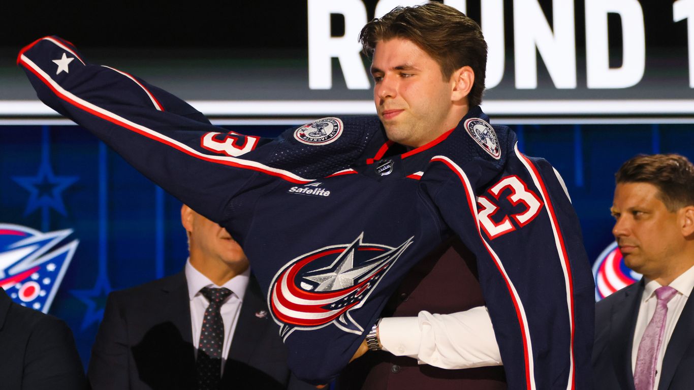What to know about Columbus Blue Jackets draft pick Adam Fantilli ...