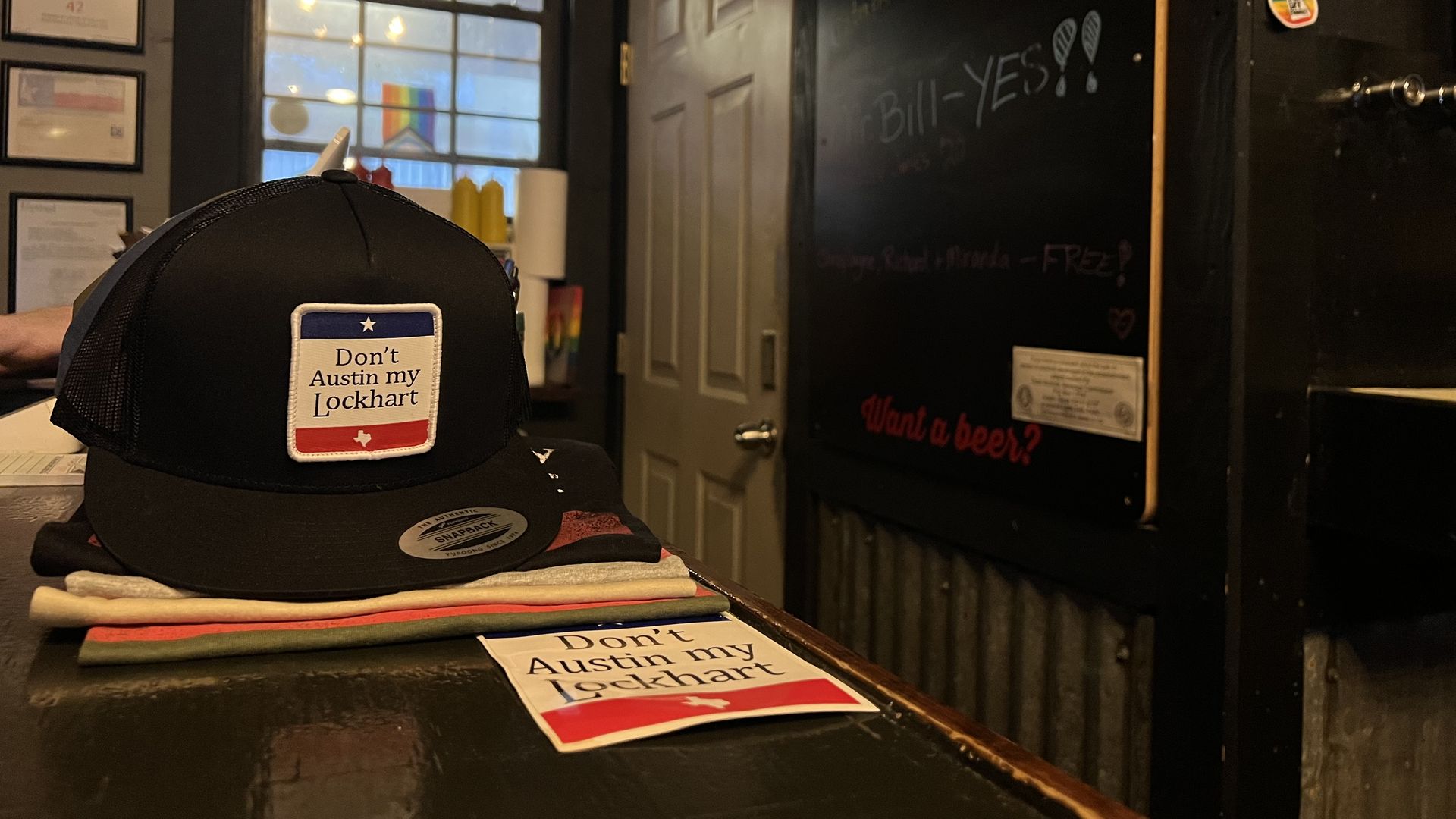 Former Austinite creates "Don't Austin My Lockhart" hats - Axios Austin