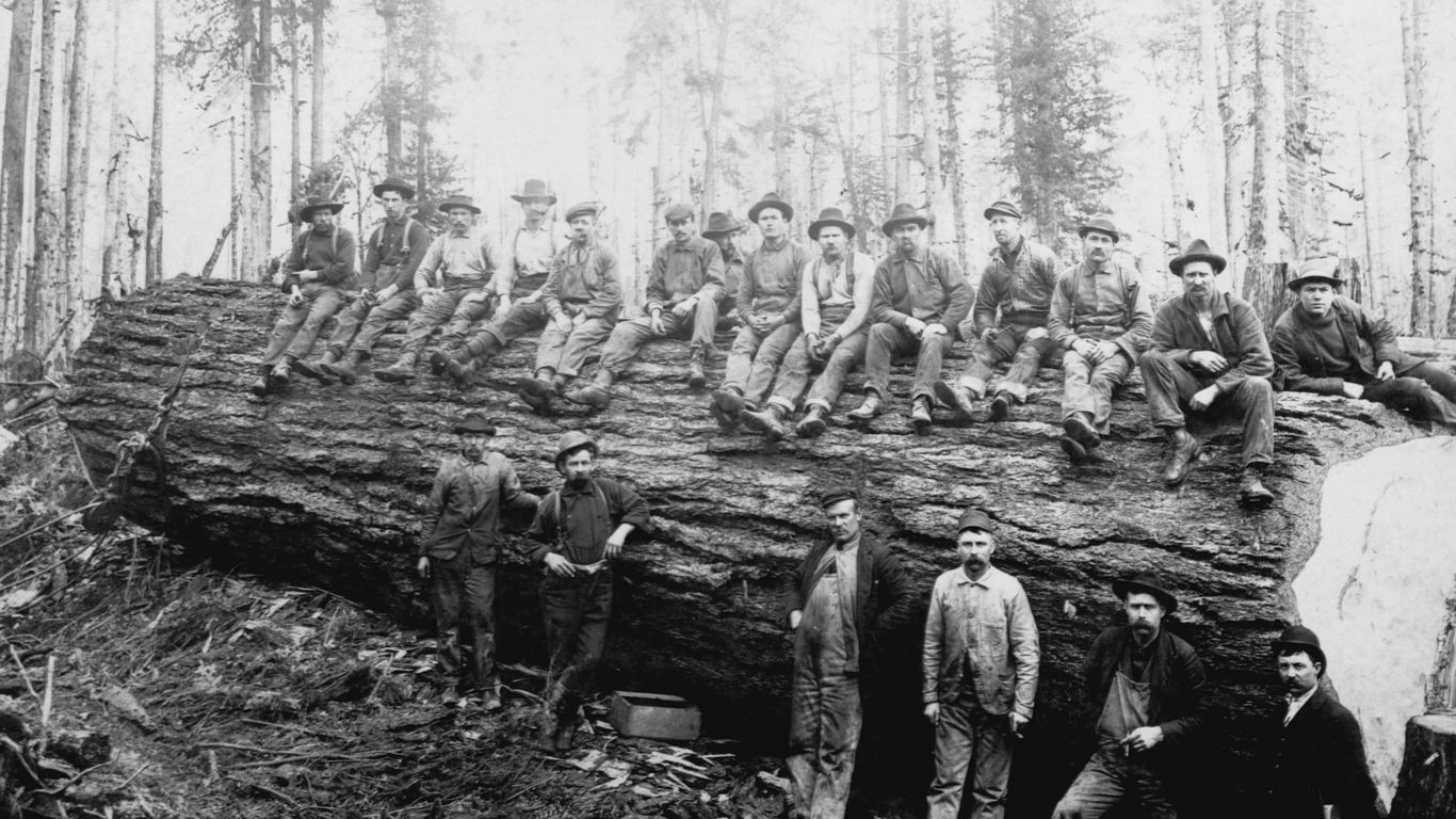Where Northwest loggers and poets reveled - Axios Seattle