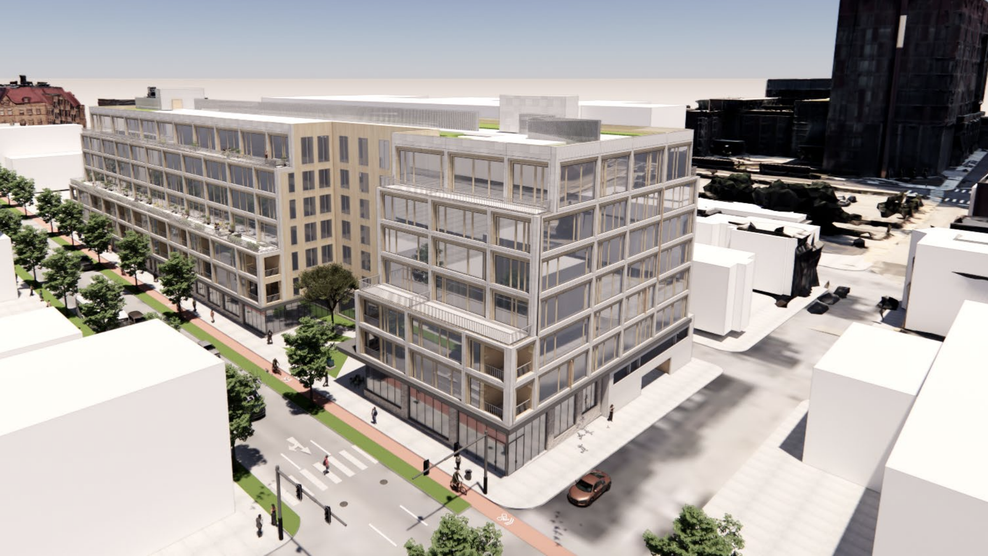 New development would bring housing, retail and green space to ...