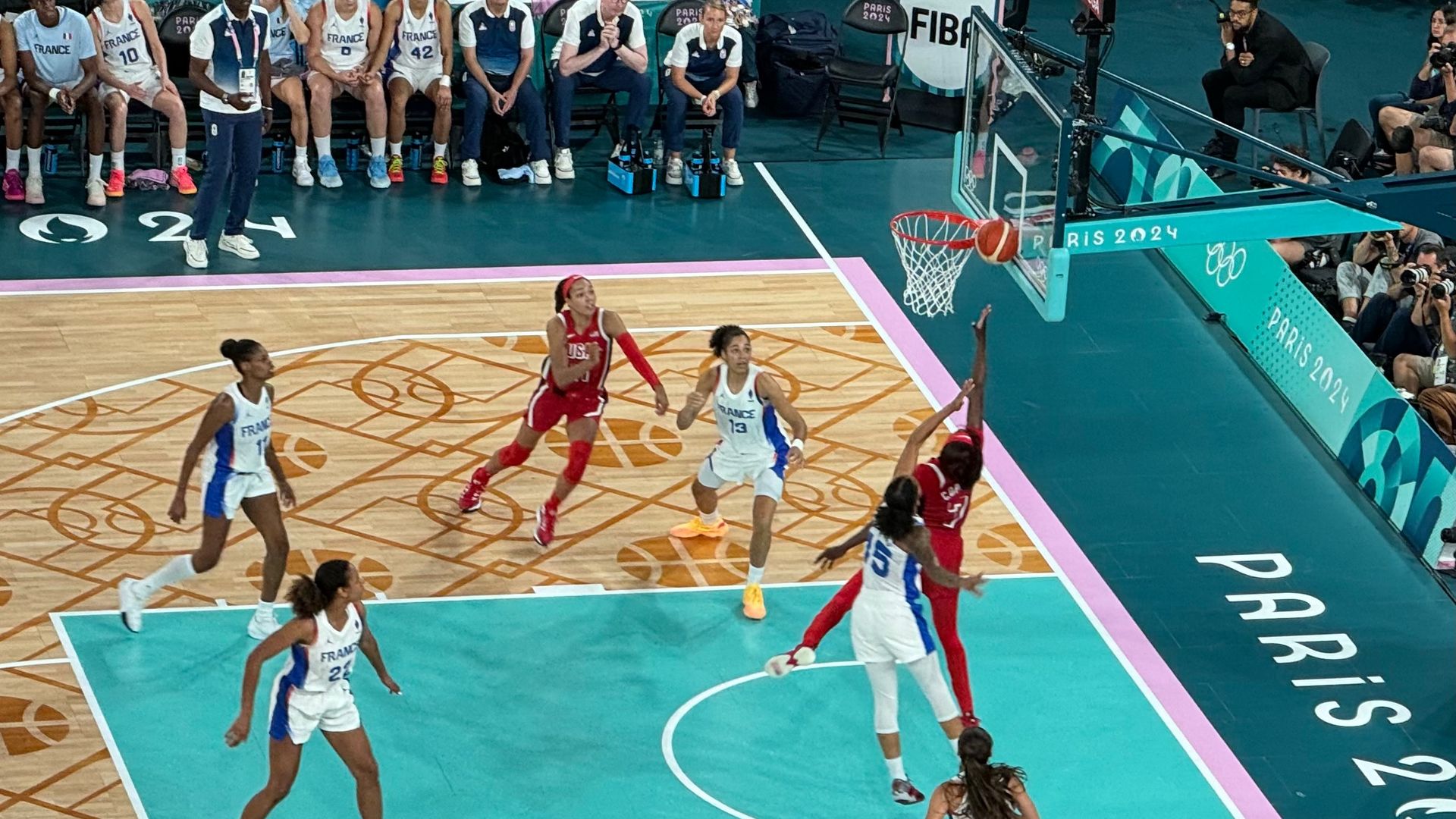 Us Women S Basketball Beats France To Wins Eighth Straight Olympic Gold