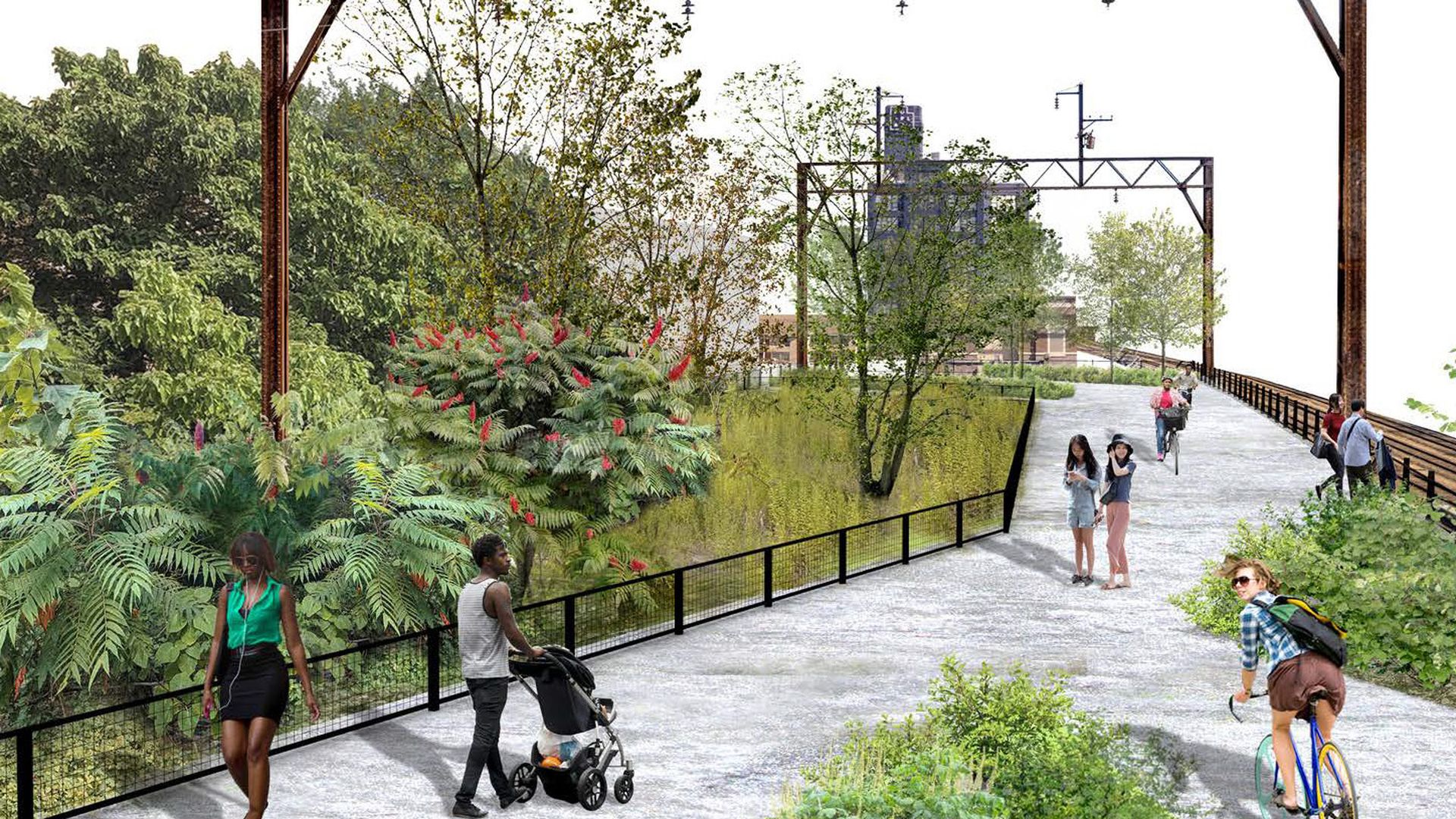Elevated park planned for Philadelphia railway viaduct faces hurdles ...