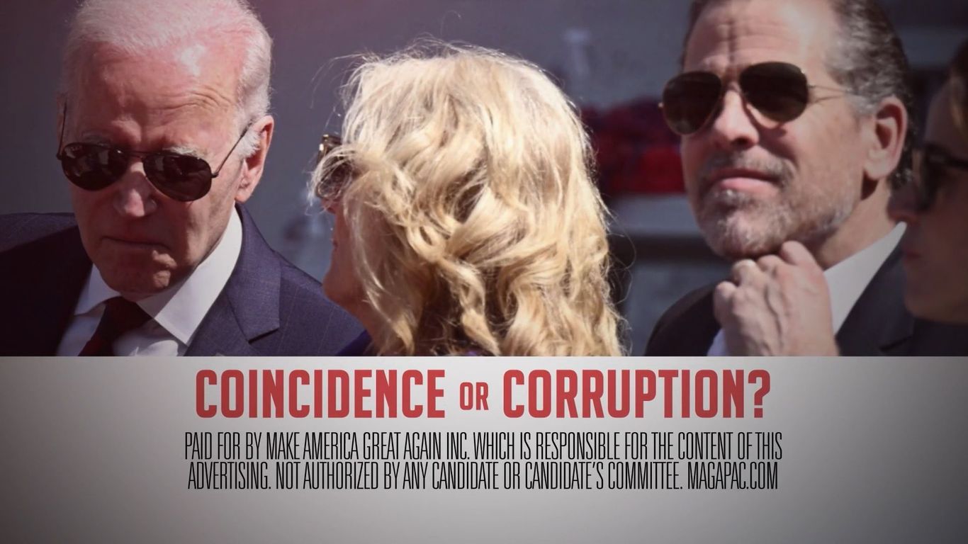 MAGA Inc. hits Hunter Biden in first general election ad blitz