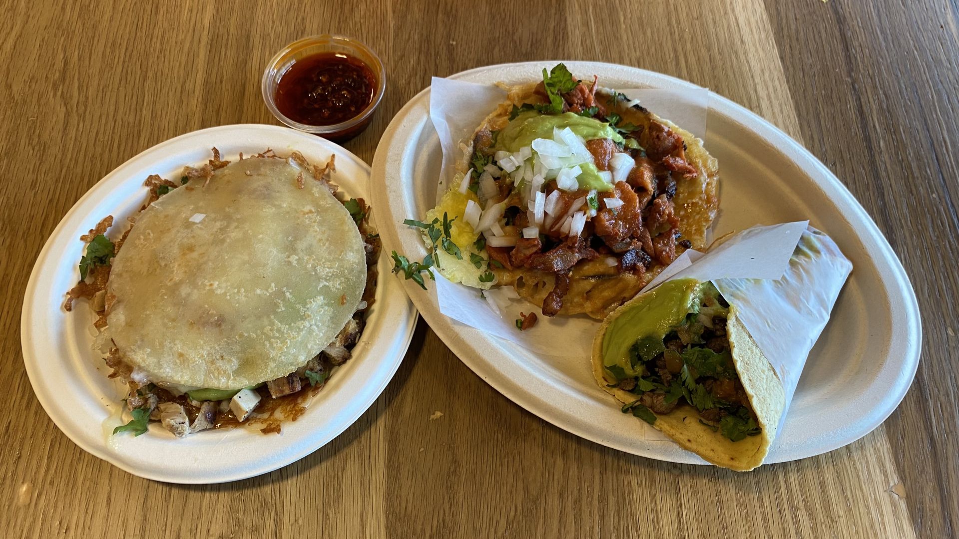 Try traditional taco shop fare with a little something different at ...