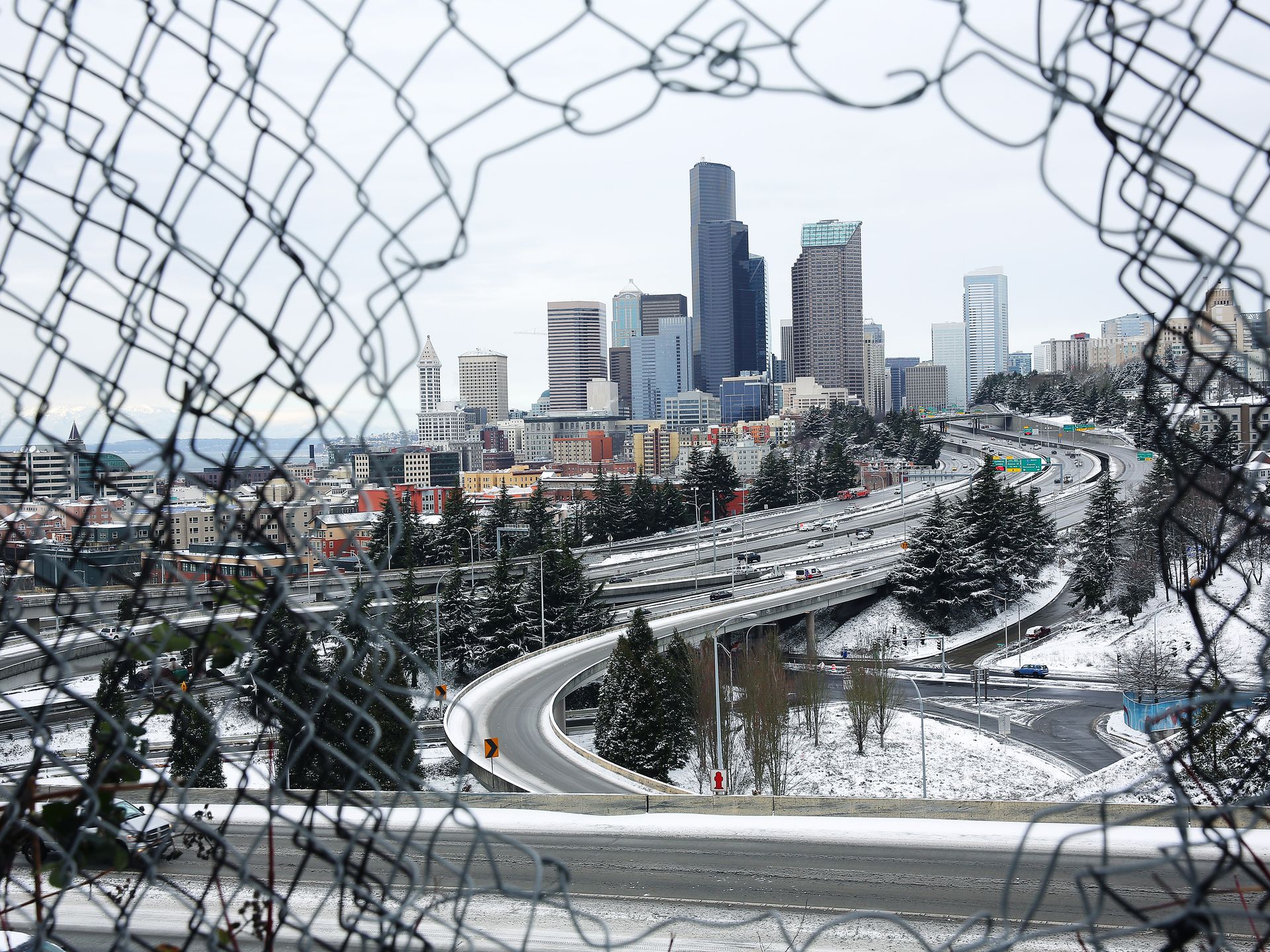 Seattle Winter Skyline