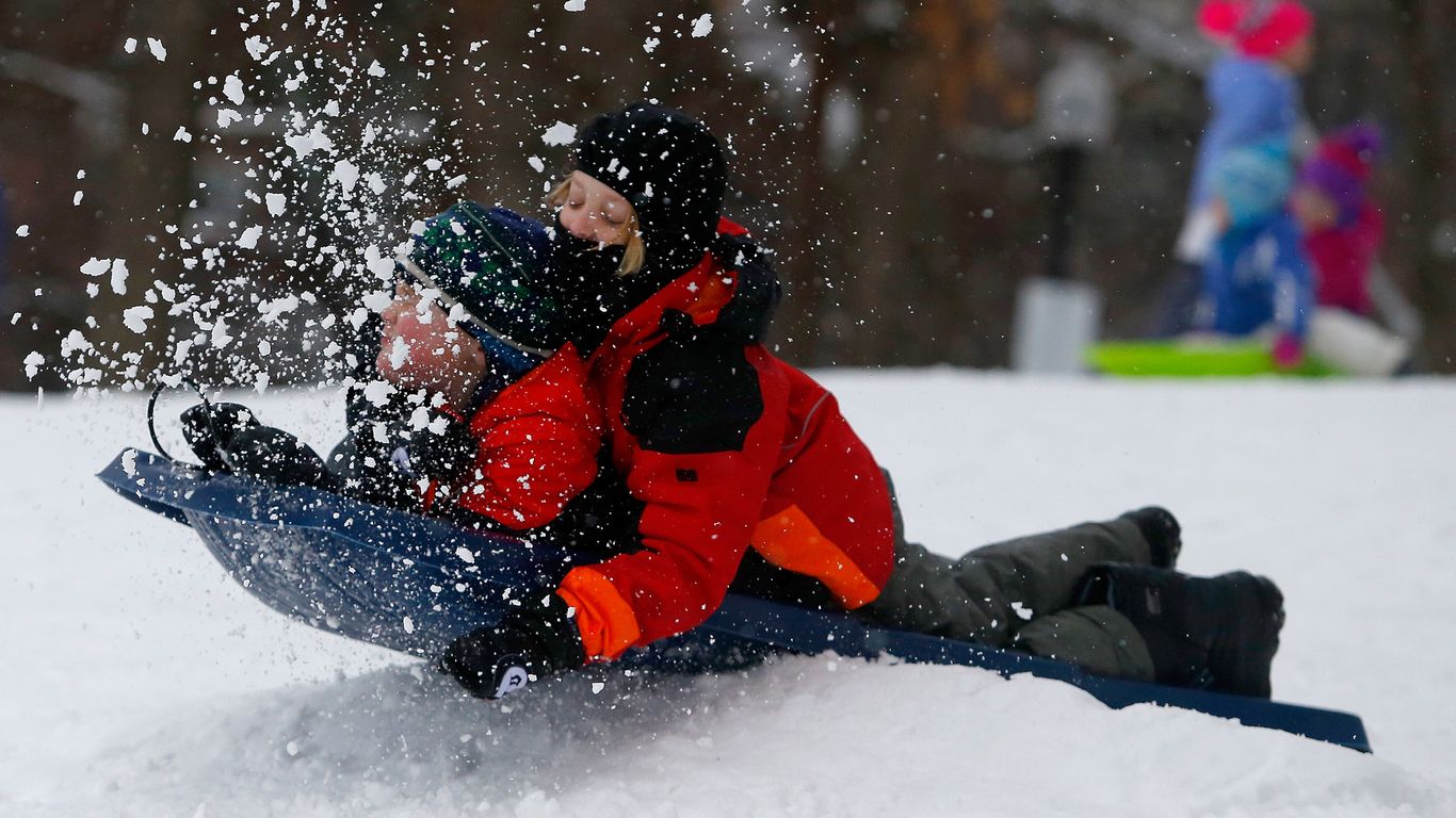 The 10 best sledding spots in Boston - Axios Boston