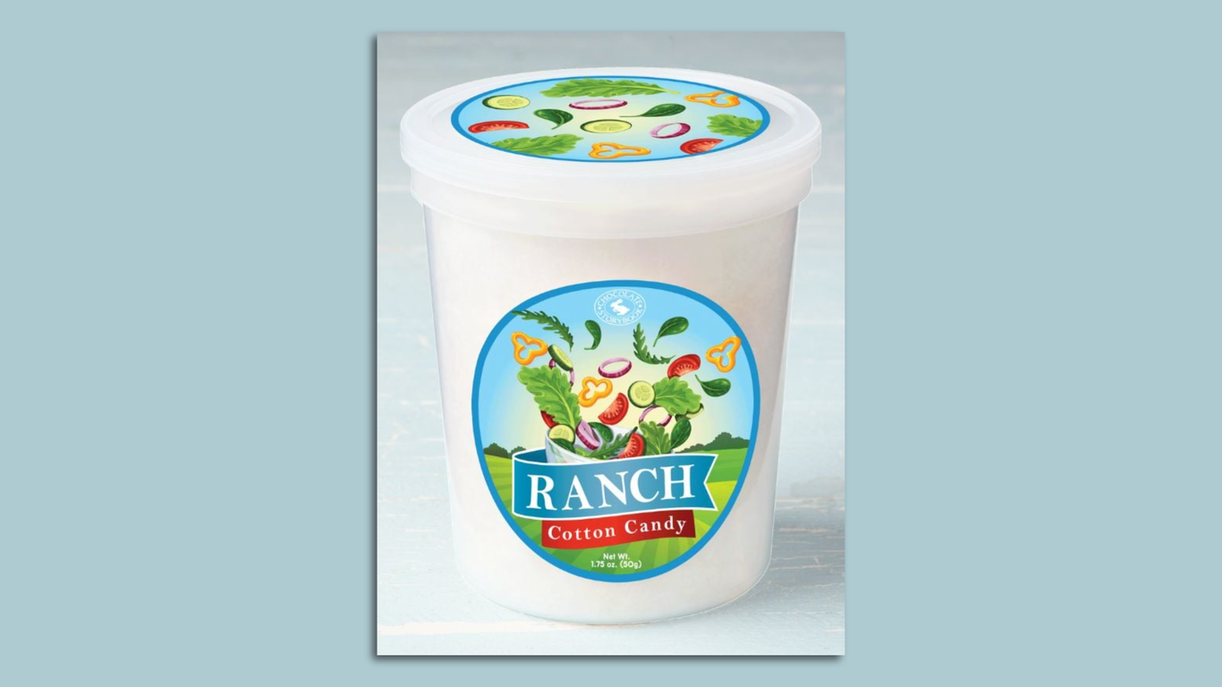 Ranch cotton candy is a hit for Des Moines confectioner - Axios Des Moines