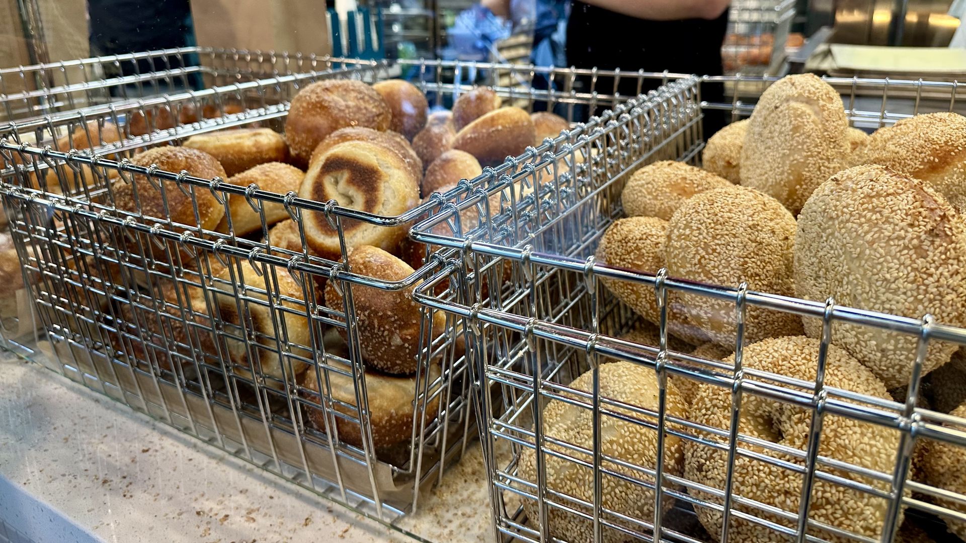 Hey Bagel is open, serving hot bagels at University Village in Seattle - Axios Seattle
