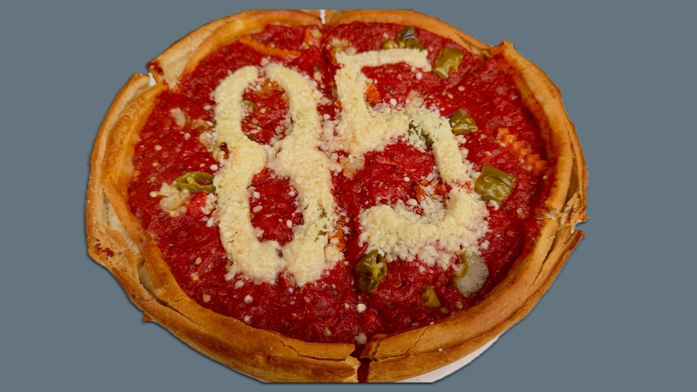 Giordano's "Da Pizza" for game day is a real catch - Axios Chicago