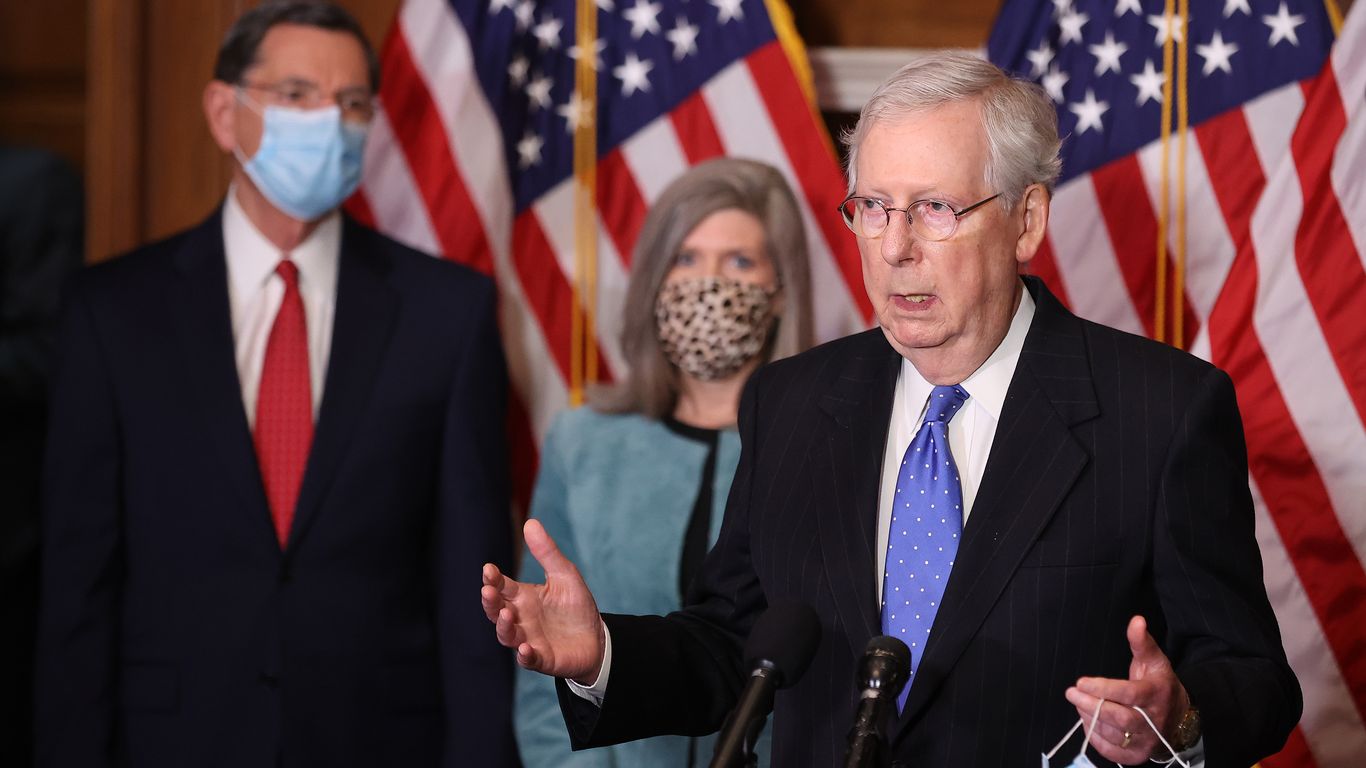 McConnell circulates revised GOP coronavirus stimulus plan