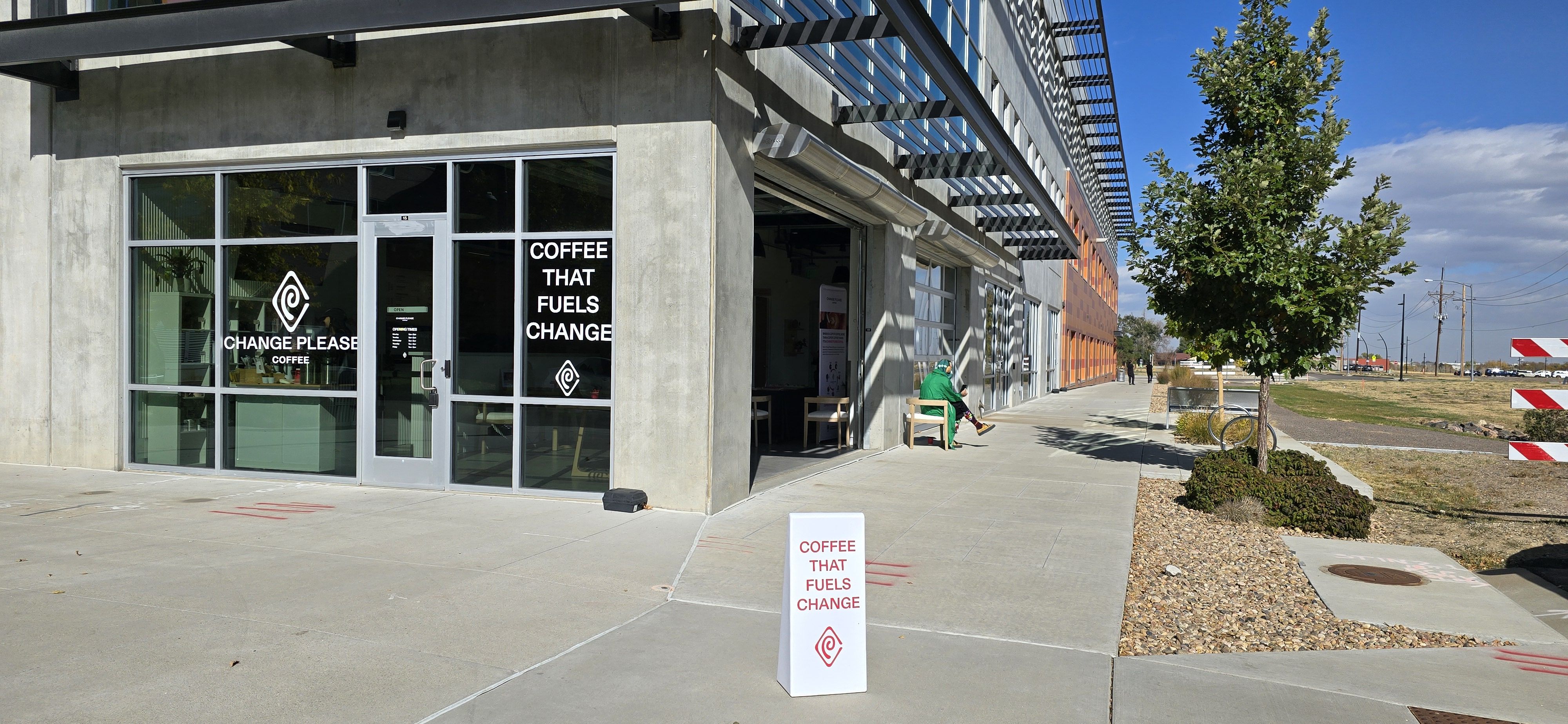 Change Please Coffee now open in Aurora with mission to end ...