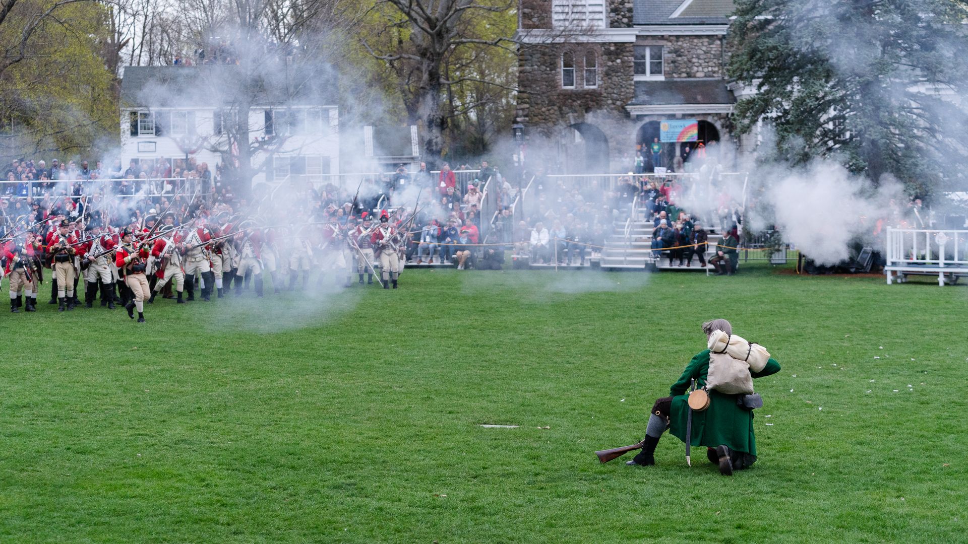 Lexington, Concord celebrate 250 years since American Revolution ...