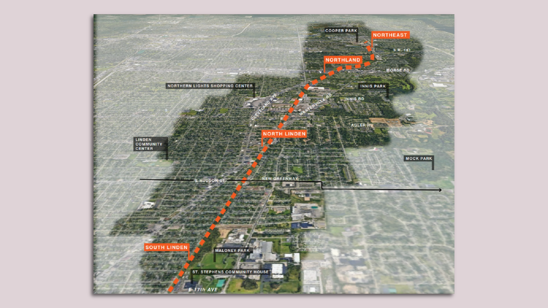 Columbus plans linear park on former Linden rail line - Axios Columbus