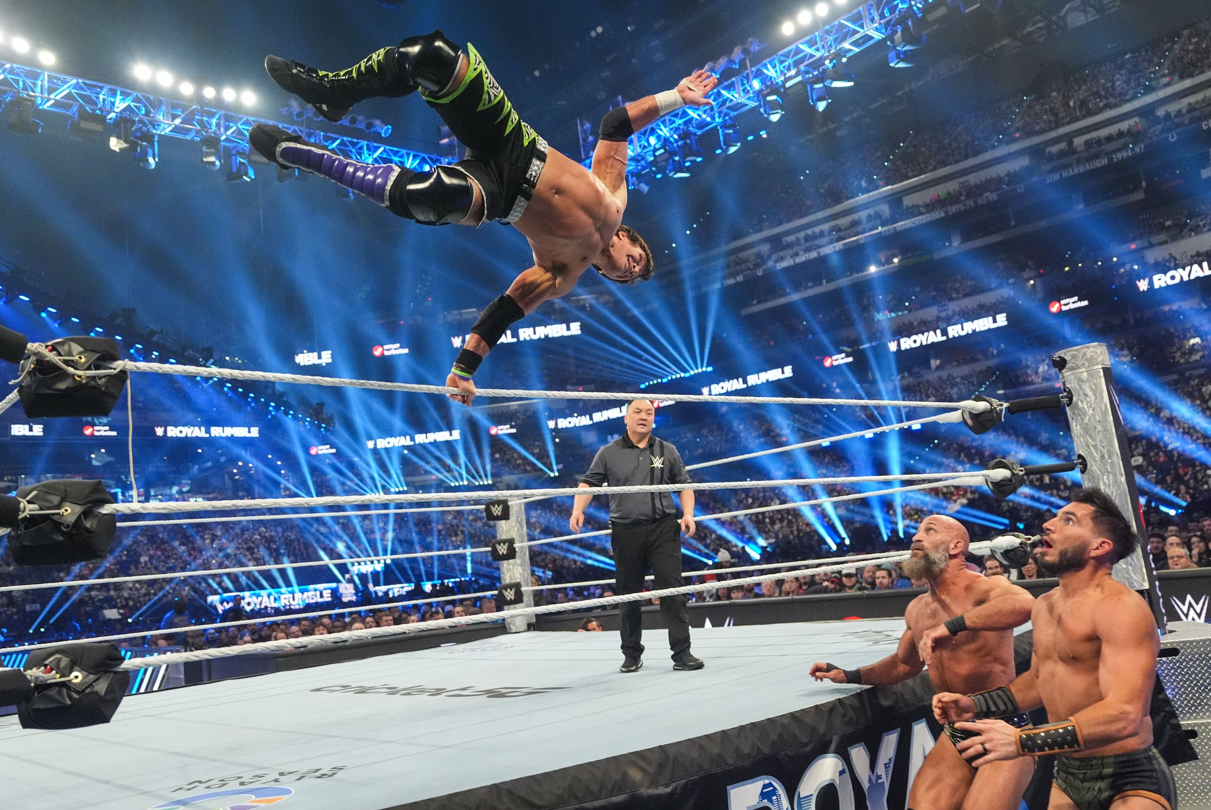 In photos: The WWE Royal Rumble in Indy - Axios Indianapolis