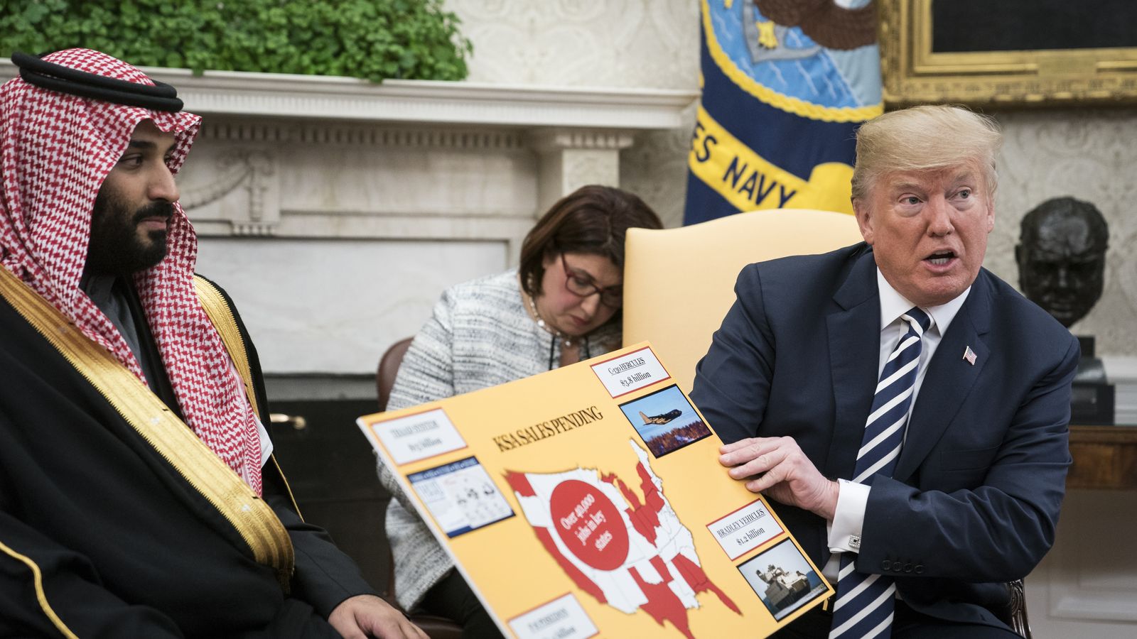 Trump gives U.S. business a free pass on Saudi Arabia