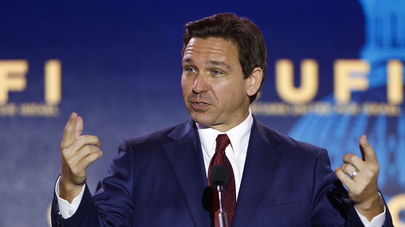 Group sues DeSantis for violating the voting rights of former Florida ...