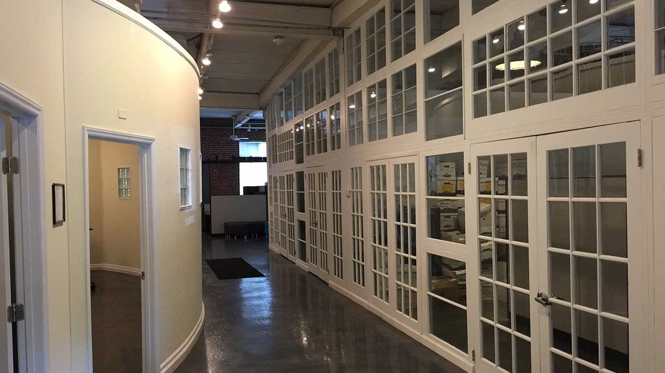 Garrett and Kayla from Ready at 7 are opening a shared working space ...