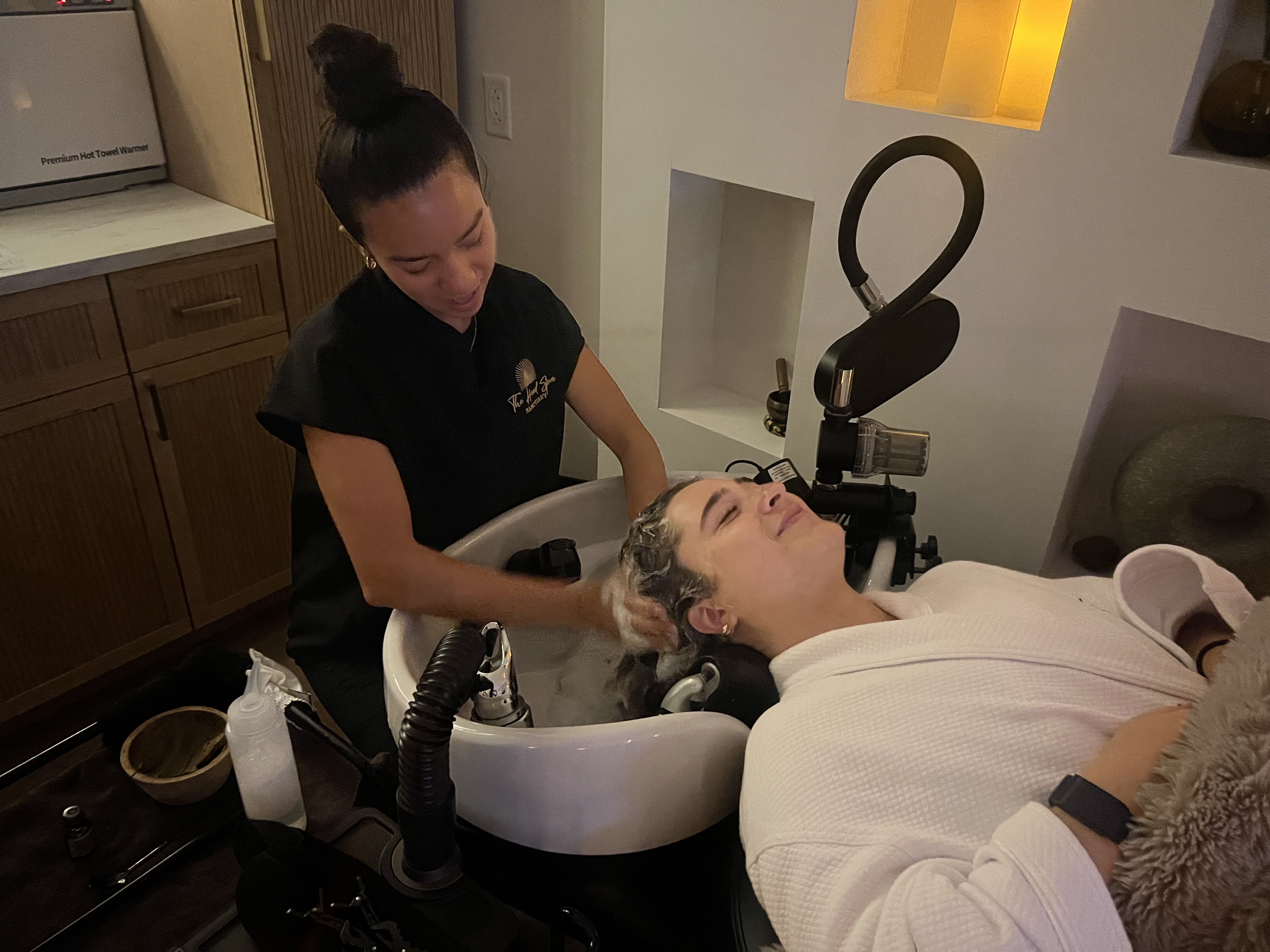 Where to try the viral head spa treatment in Charlotte - Axios Charlotte