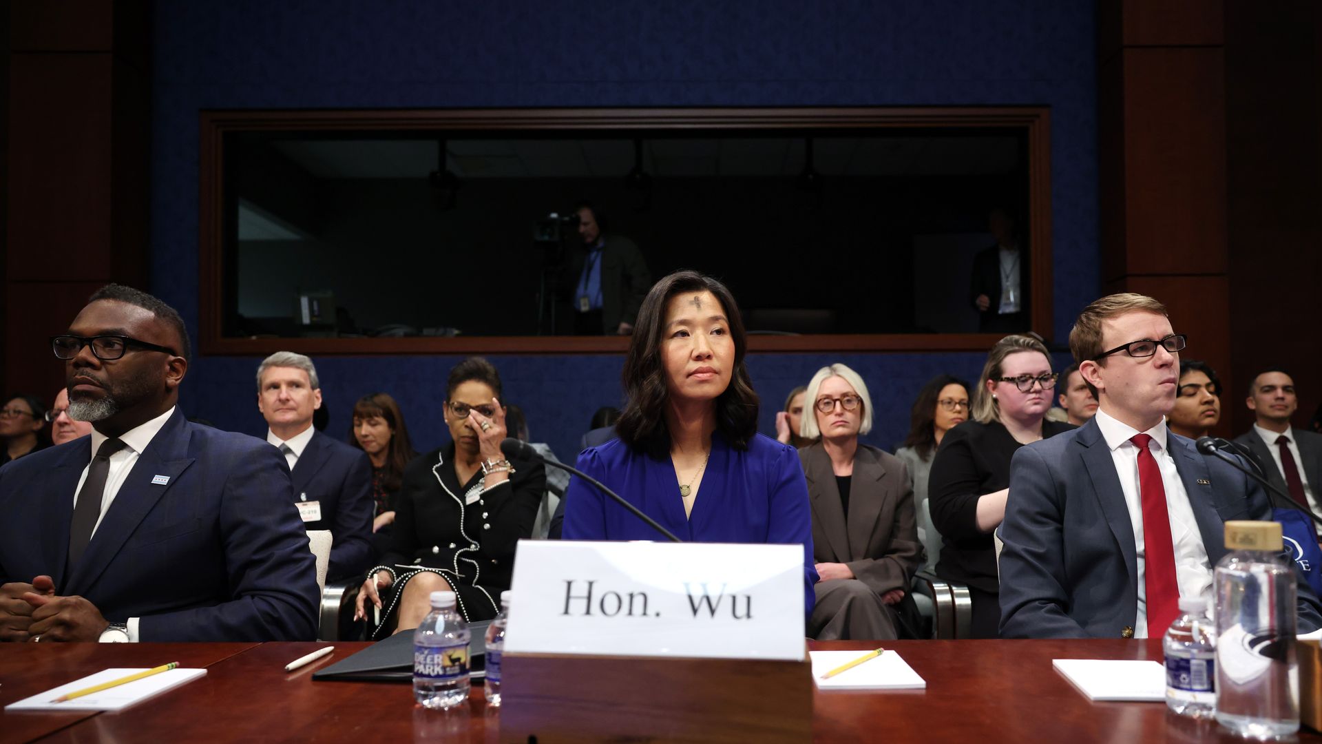 Boston Mayor Wu grilled at sanctuary cities hearing - Axios Boston