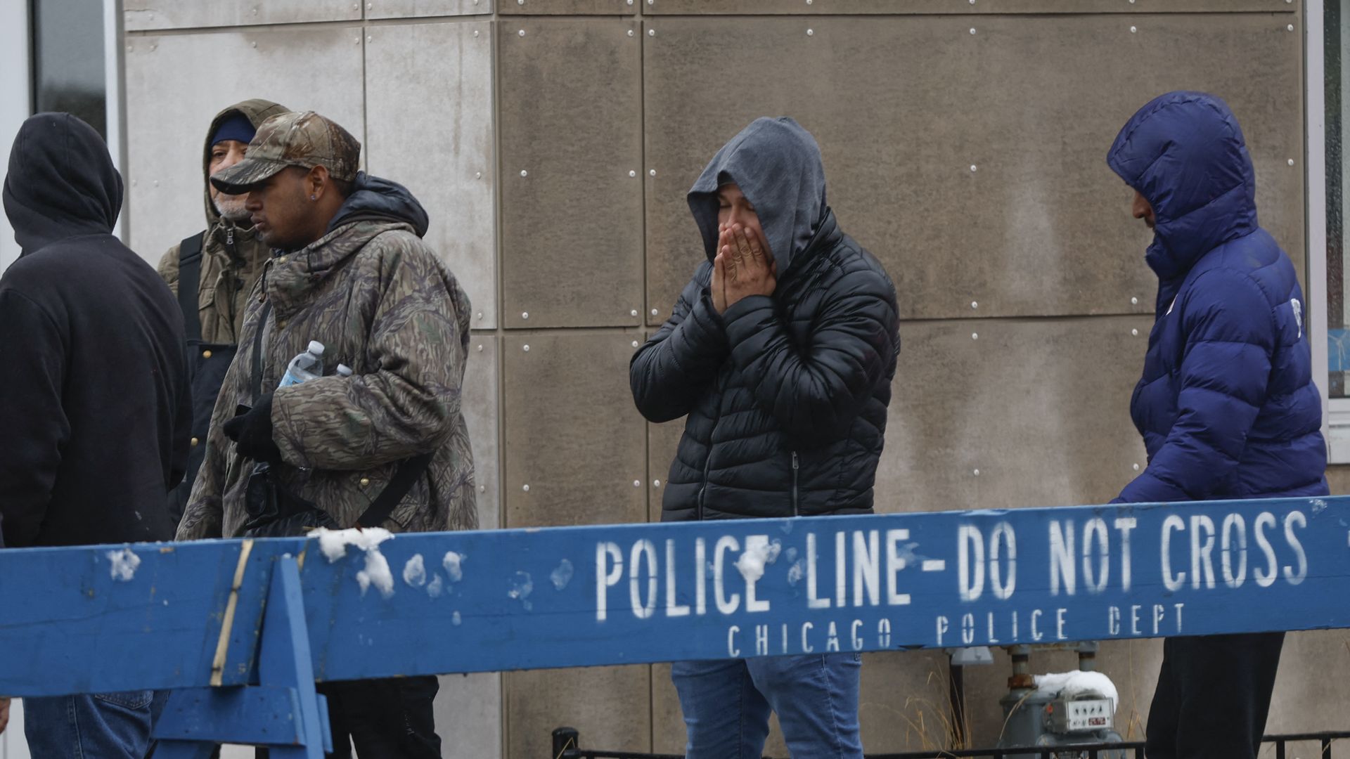 Migrants caught between shelter evictions, freezing temps