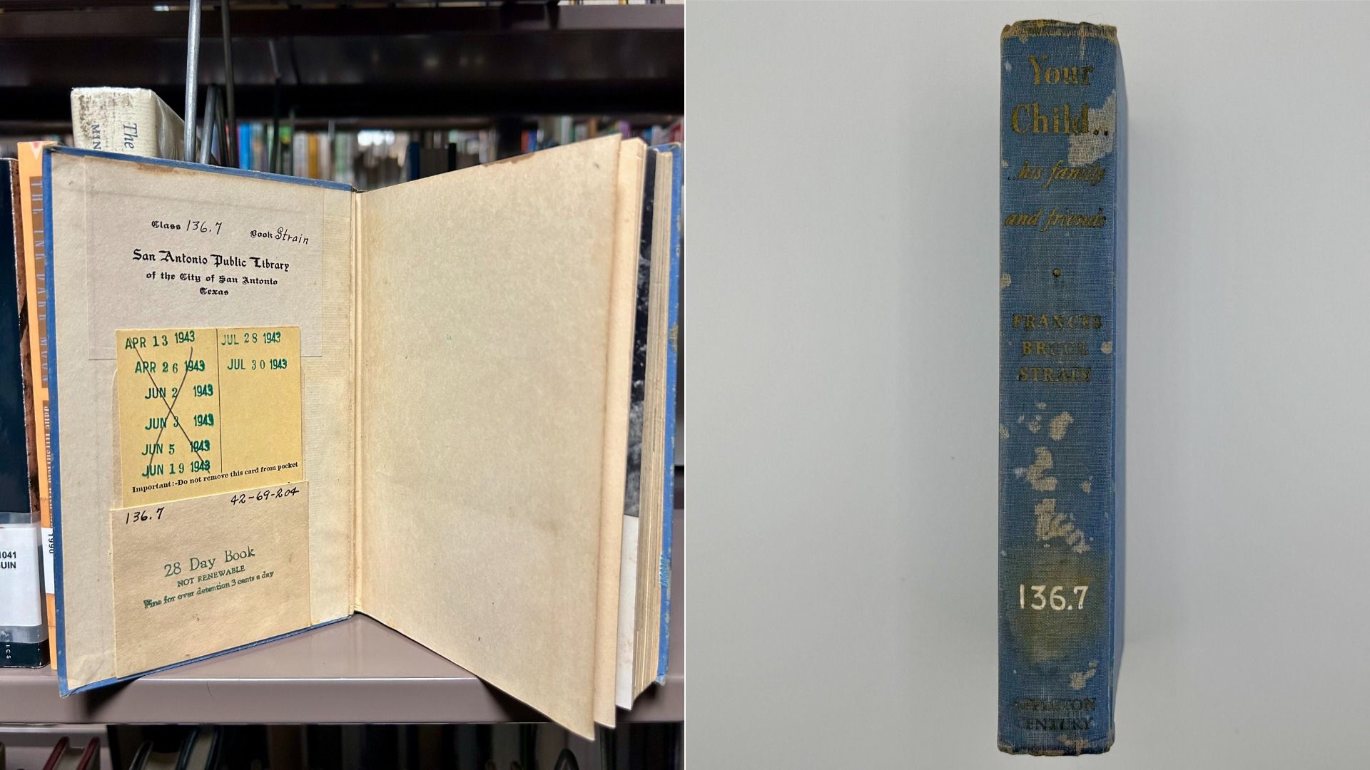 Long-lost library book returned to San Antonio 82 years late — from ...