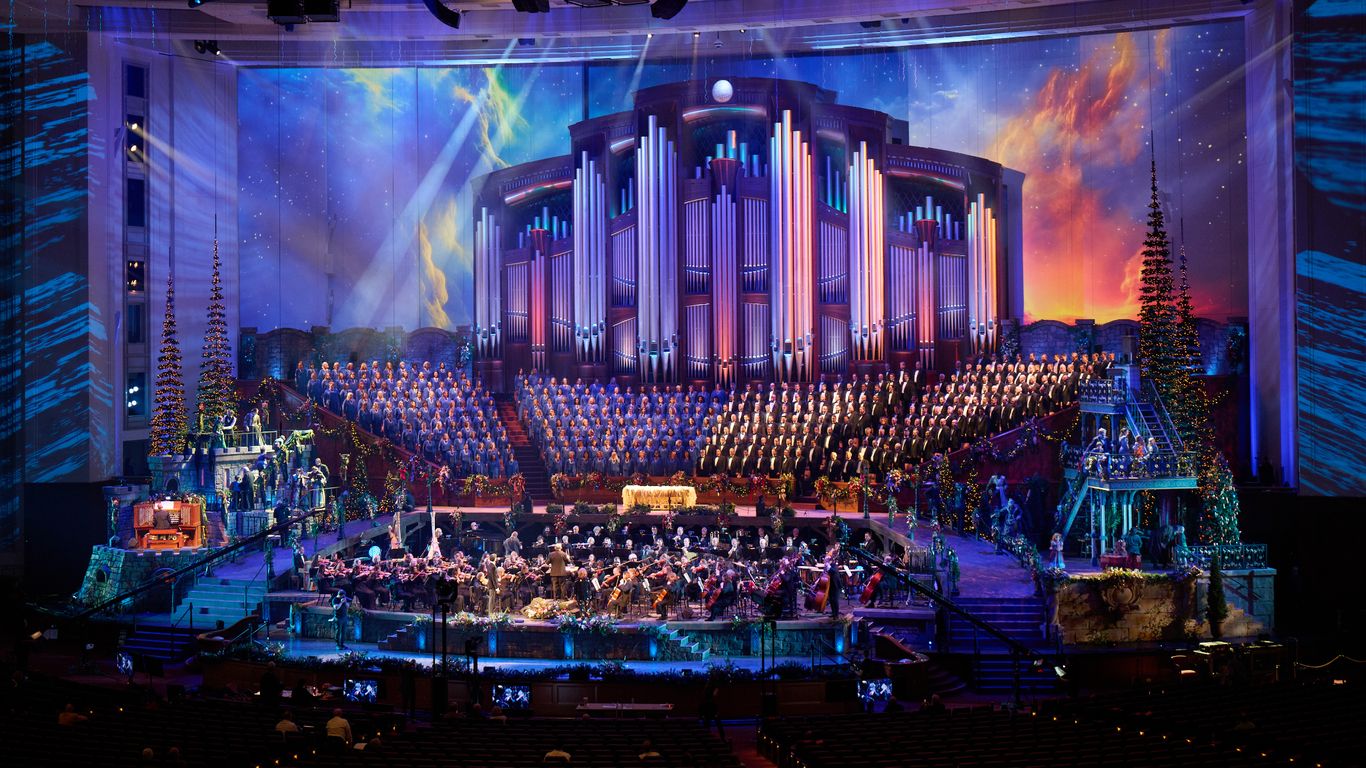 Broadway singer stars in Tabernacle Choir's Christmas concert - Axios Salt Lake City