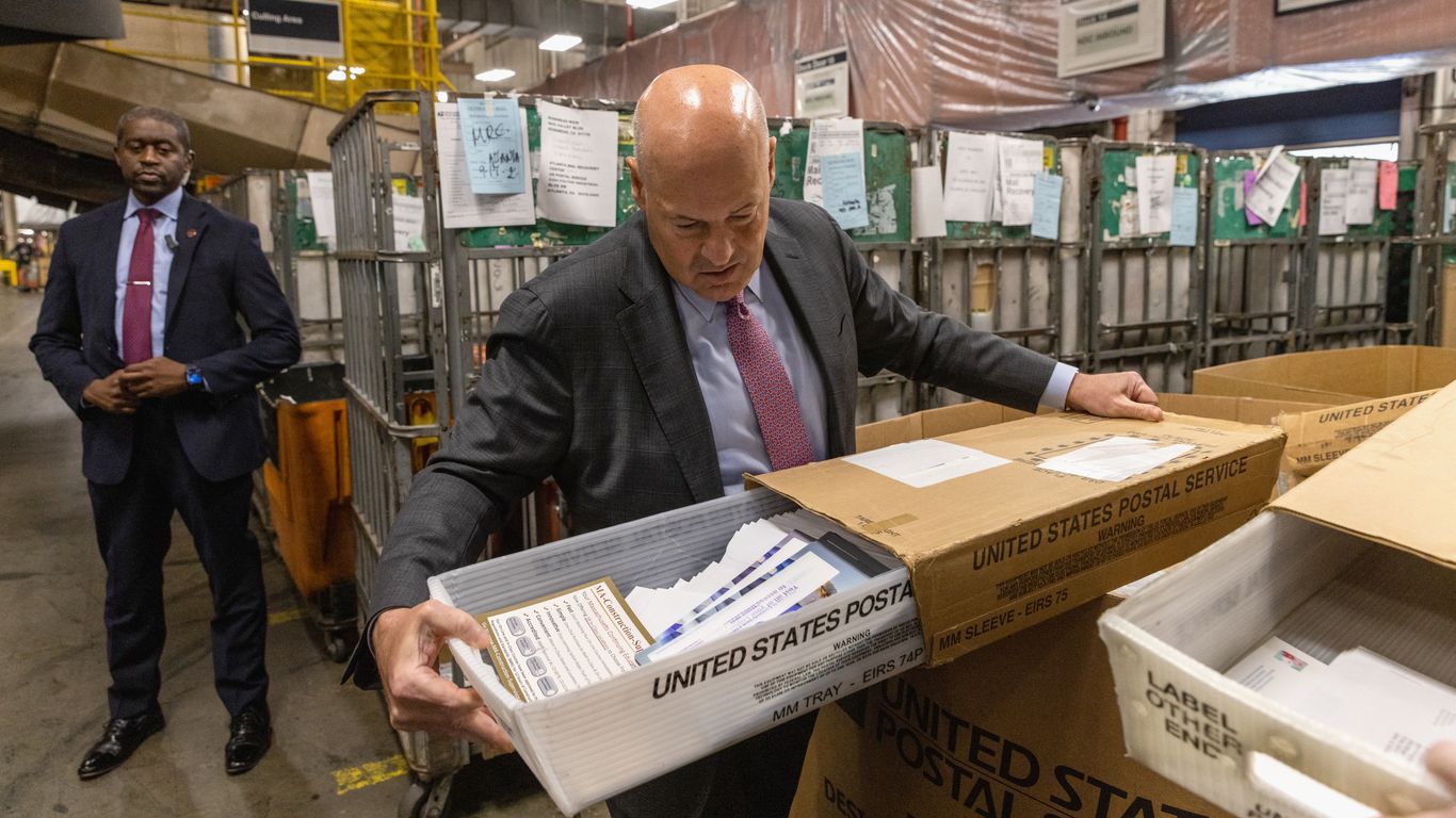 Georgia leads the nation for late two-day mail delivery - Axios Atlanta