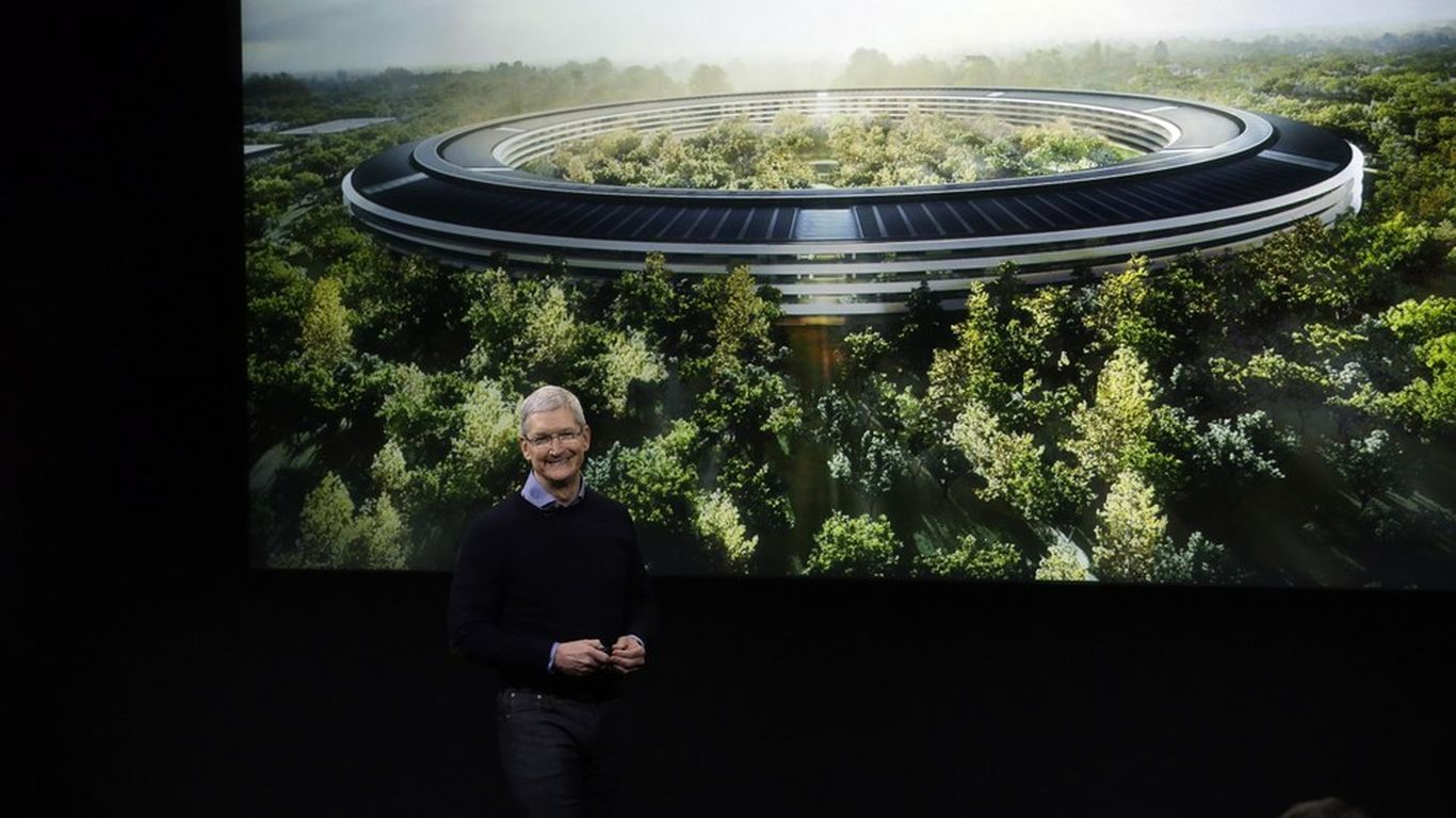 Apple's futuristic new campus part of a Silicon Valley trend