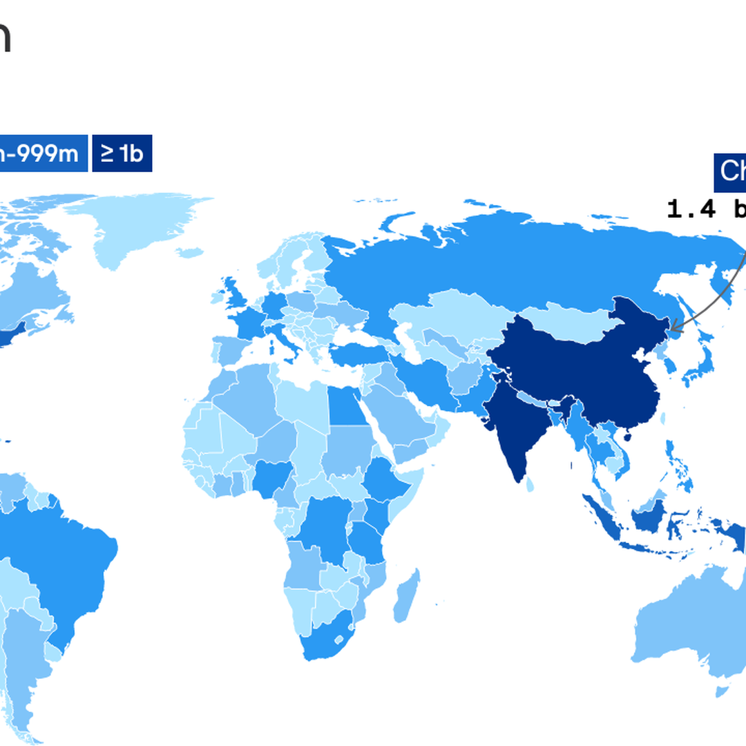 World Population Density 2021